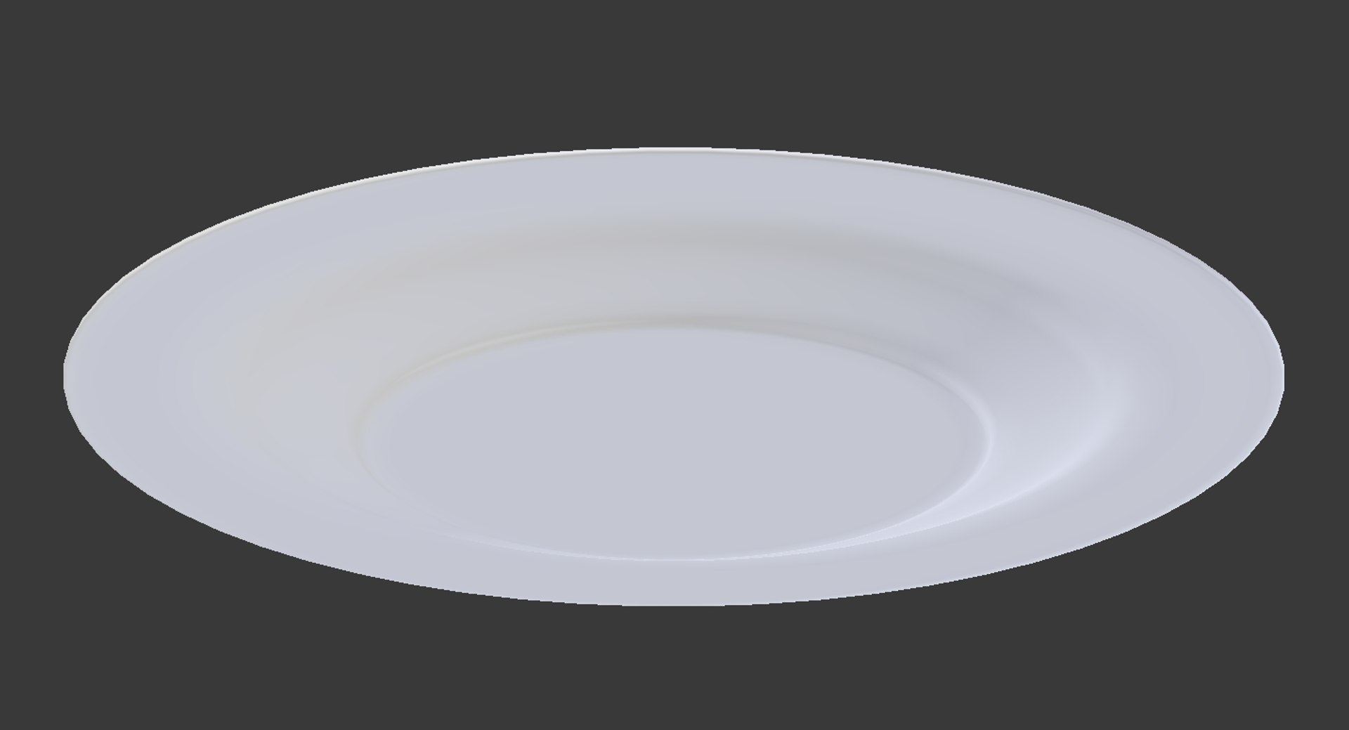 3d Dinner Plate Model