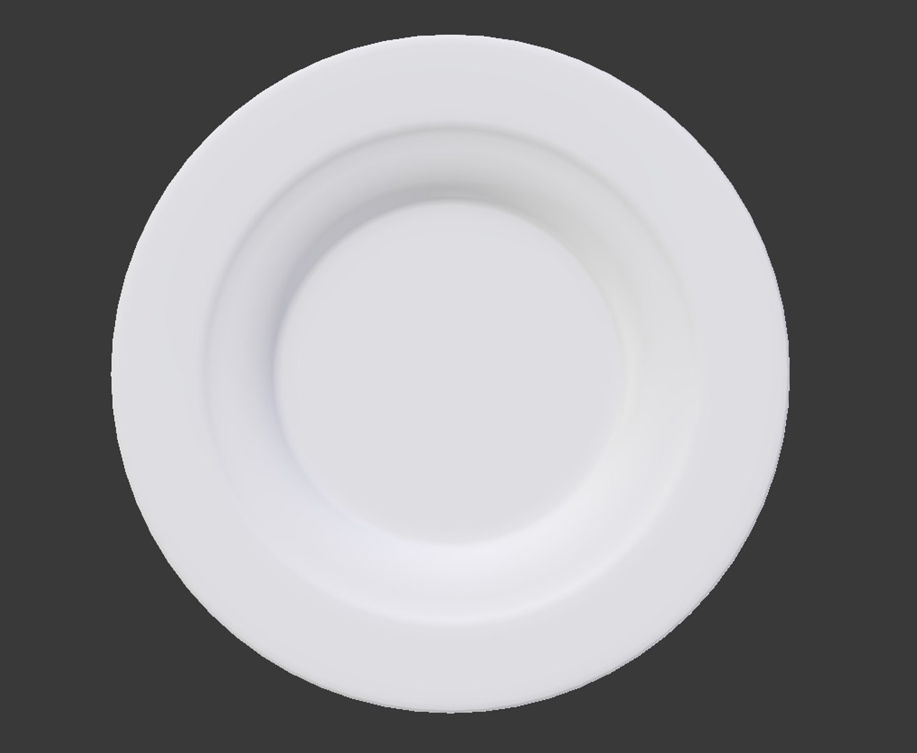 3d Dinner Plate Model