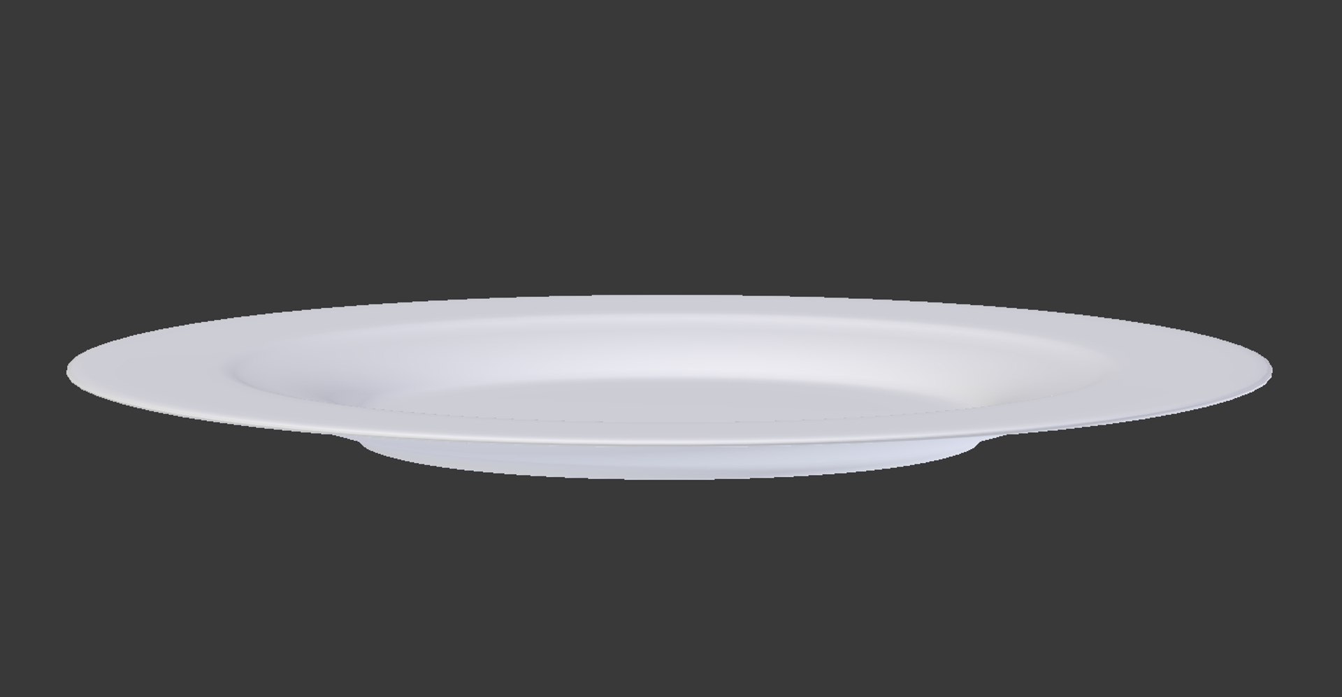 3d Dinner Plate Model