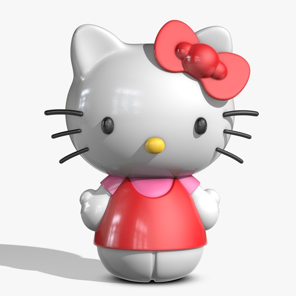 modelo 3d Hello kitty - TurboSquid 2158559