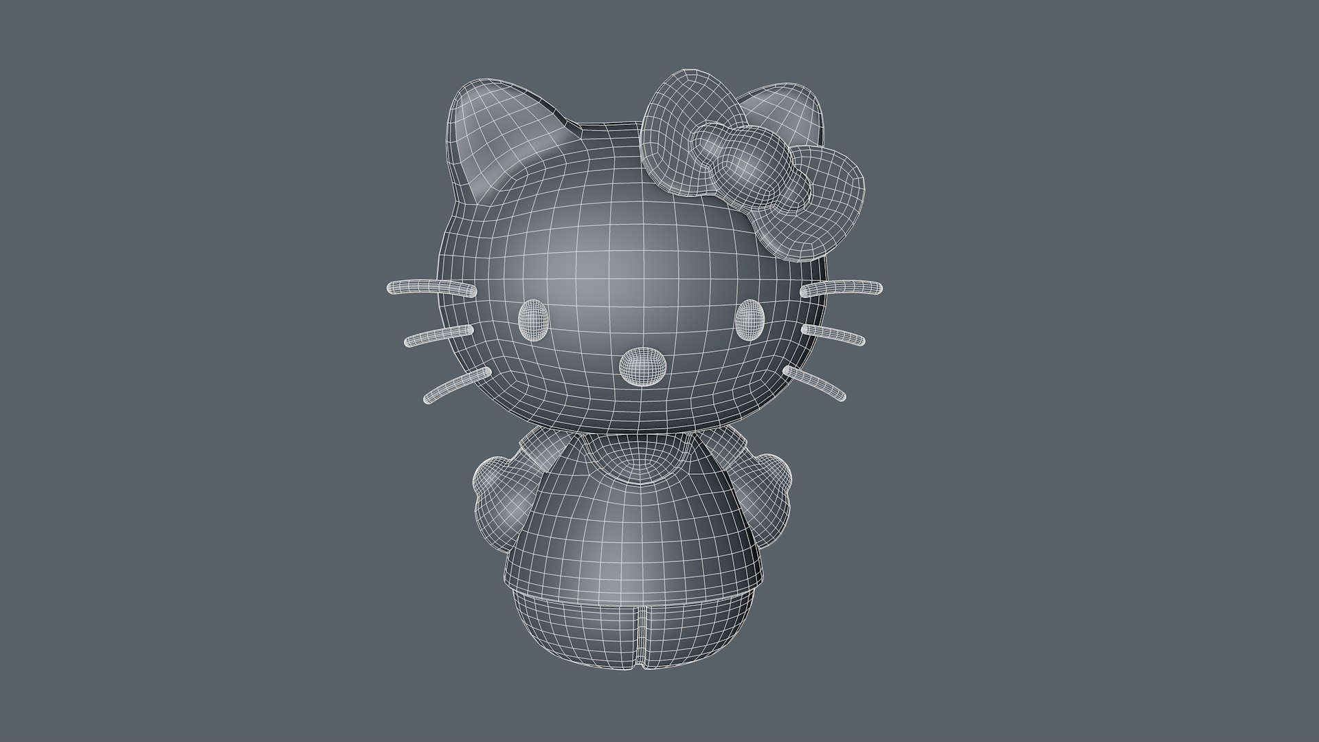 Hello Kitty 3D model - TurboSquid 2158559