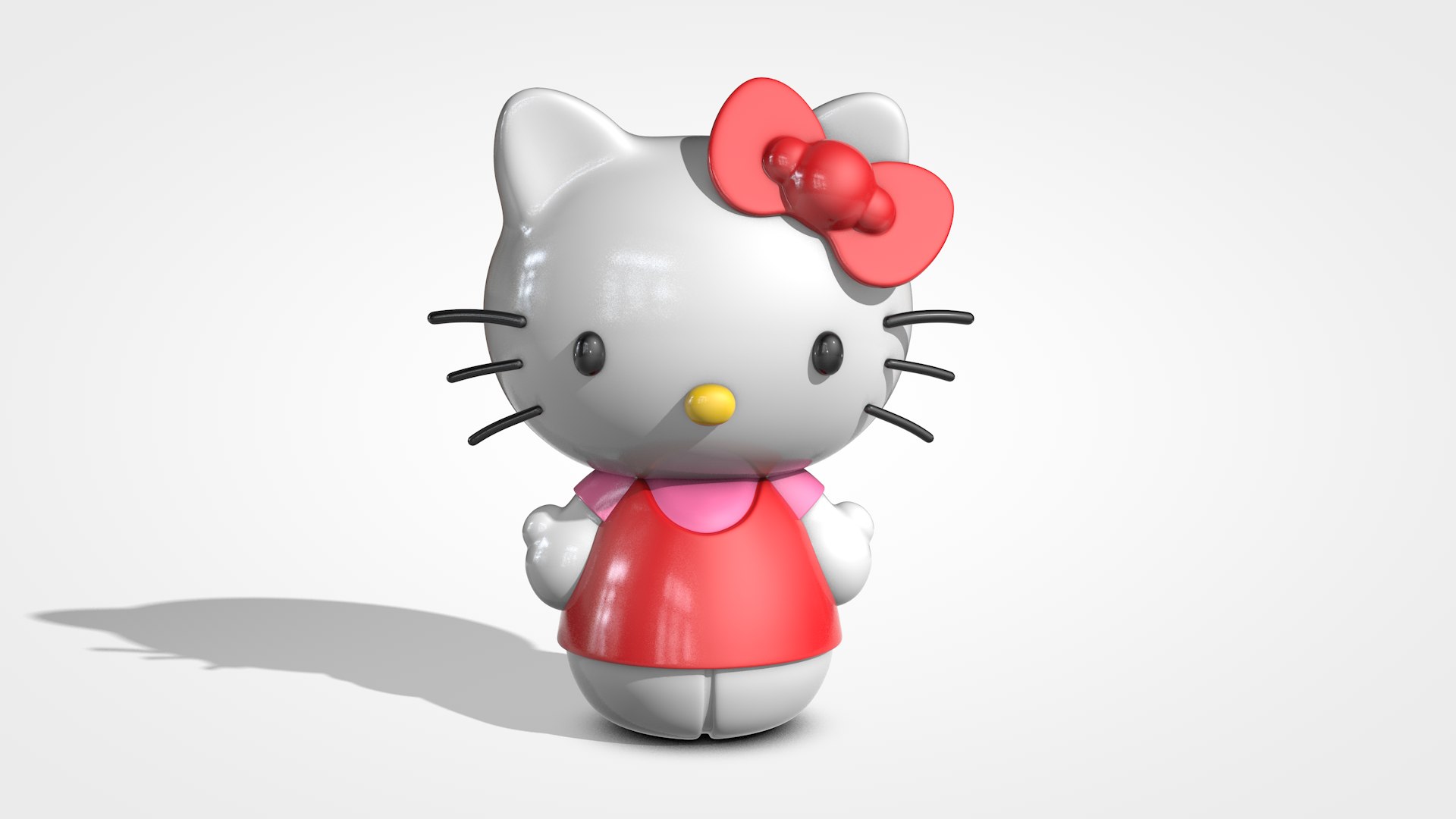 modelo 3d Hello kitty - TurboSquid 2158559