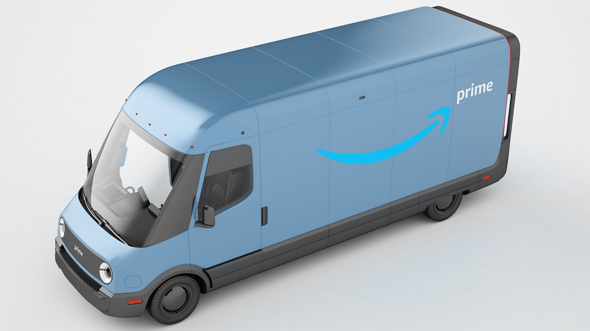 Amazon Electric Delivery Van 02 3D Model - TurboSquid 1998494