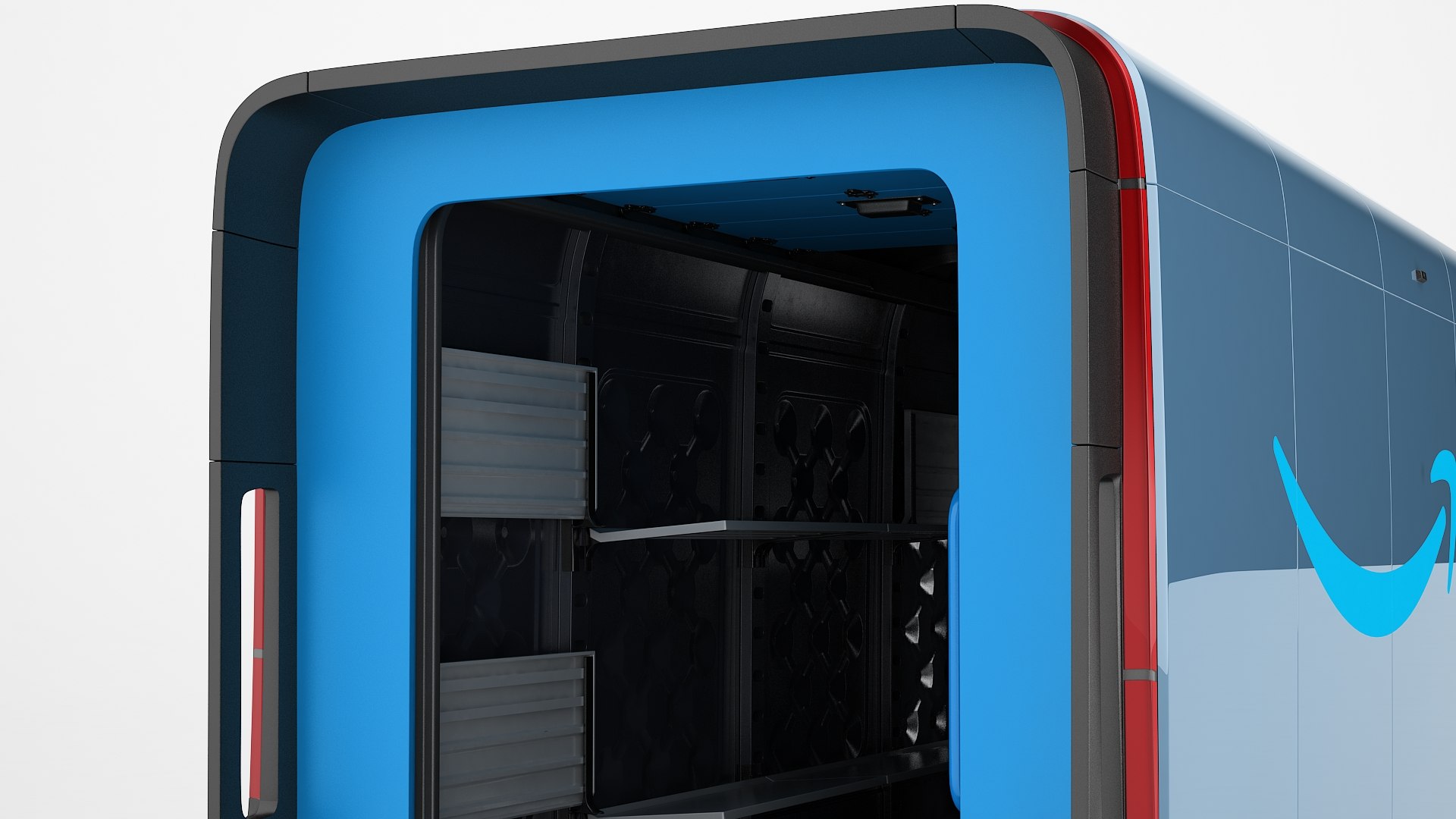 Amazon Electric Delivery Van 02 3D model - TurboSquid 1998494