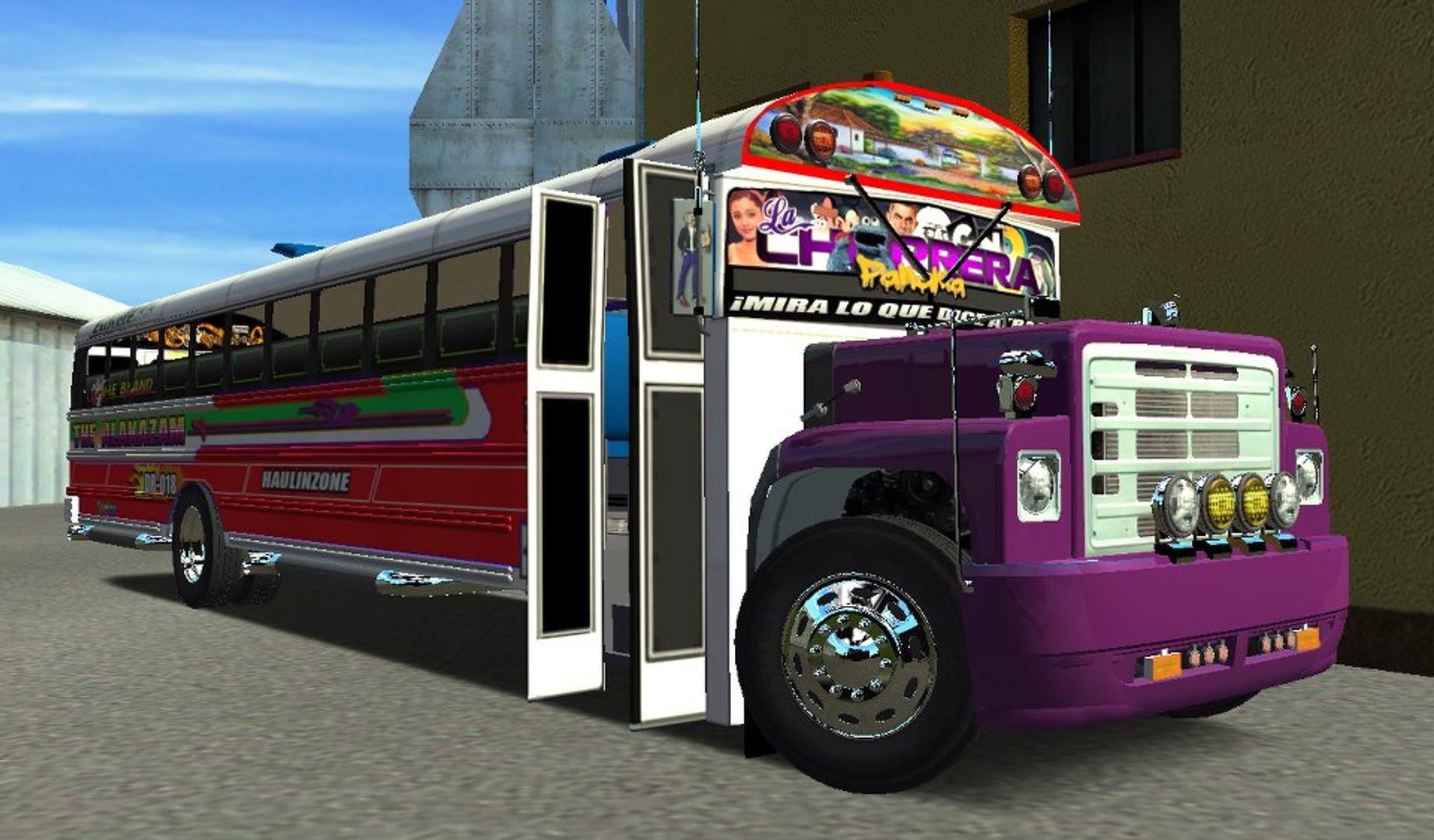3d Buses Z3d Model