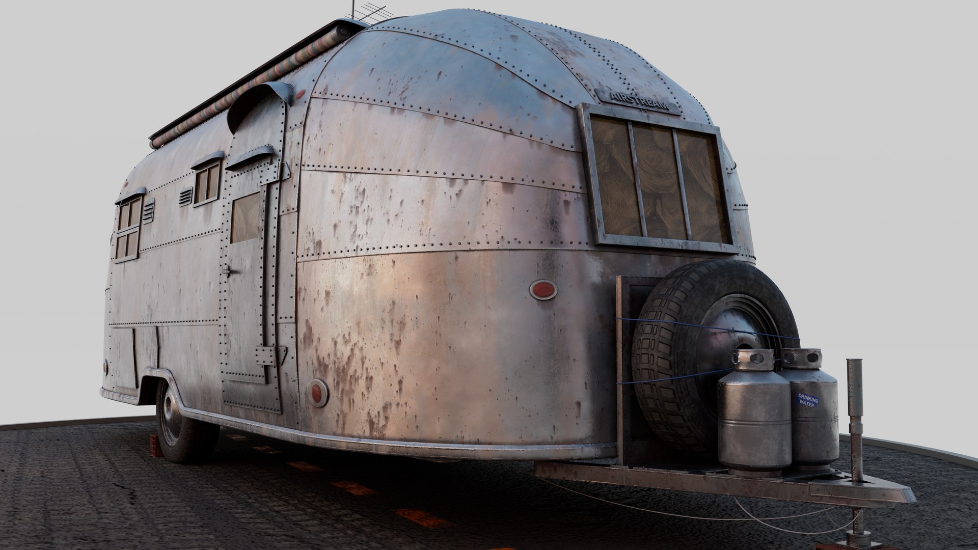 AIRSTREAM VAN model - TurboSquid 2161509
