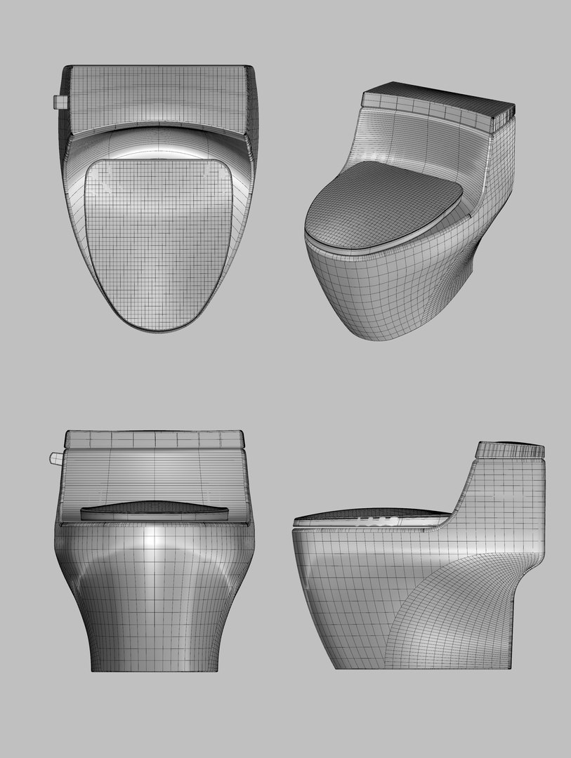Toilet Wc Model - TurboSquid 1472588