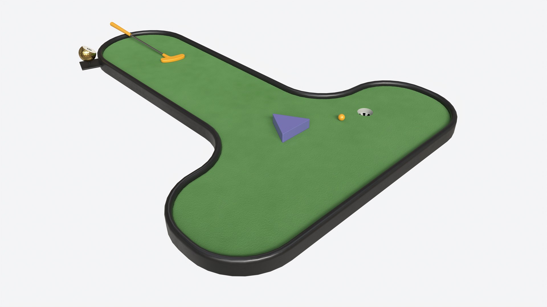 Miniature Golf Course 08 Model - TurboSquid 2114466