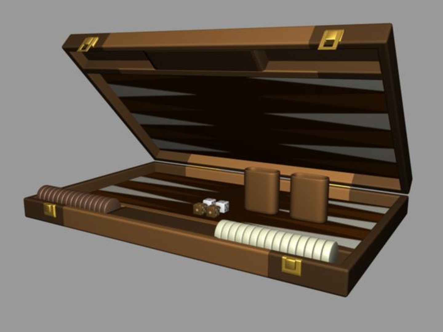 3d Backgammon Case Model