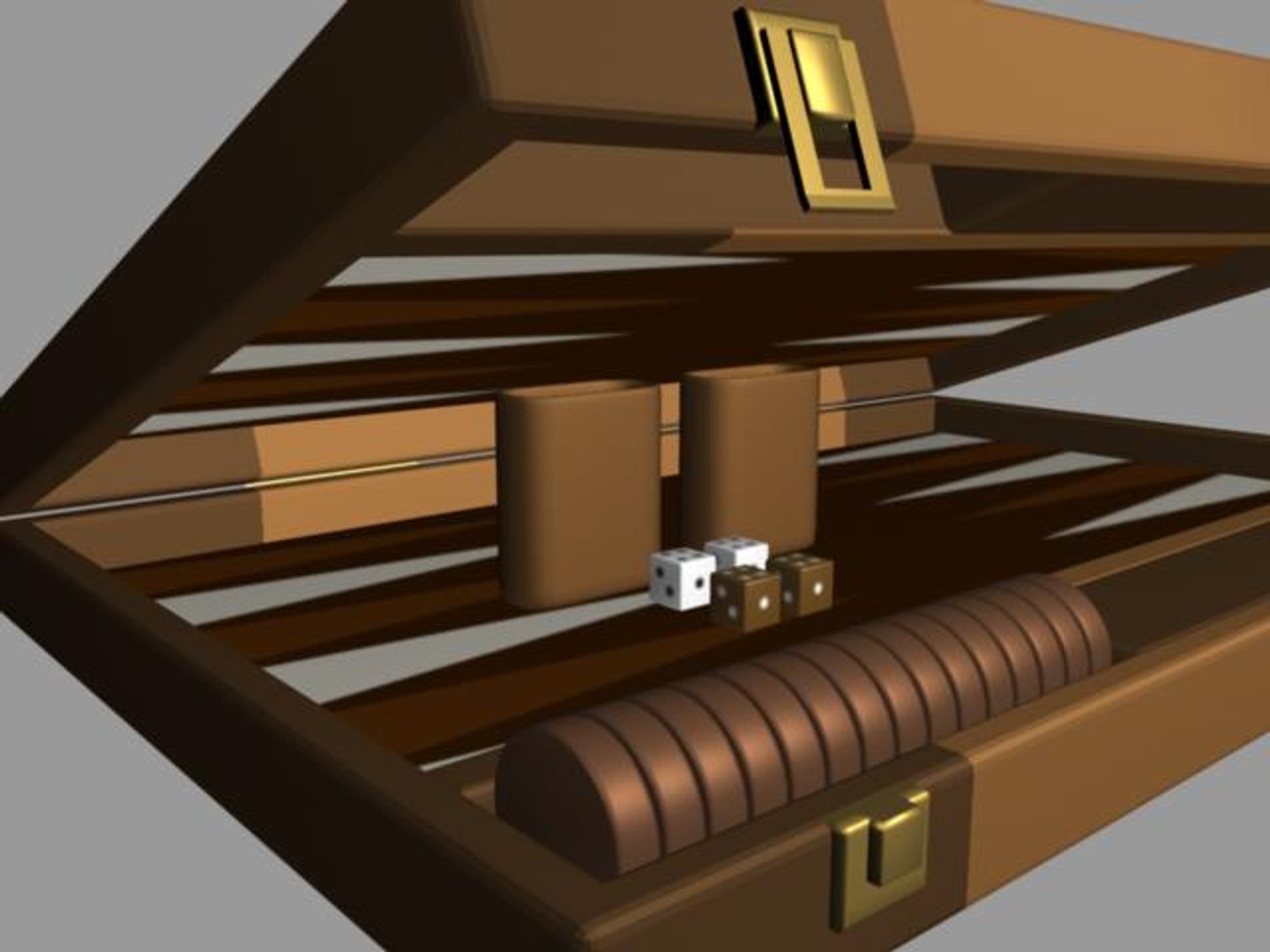 3d Backgammon Case Model