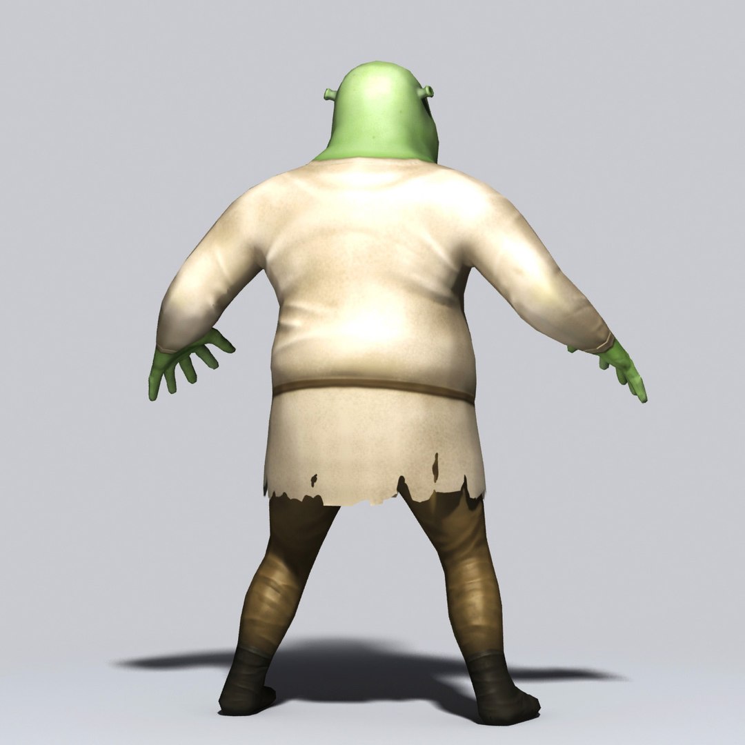 Ogre Shrek Obj