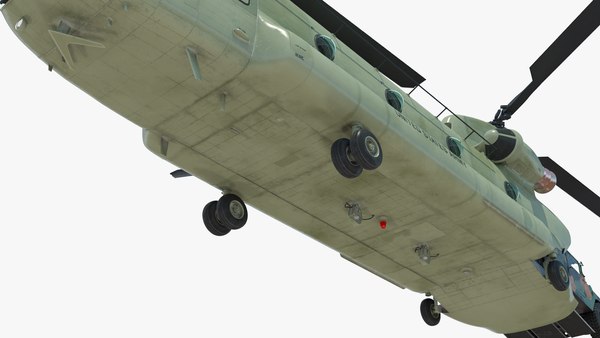 3D модель Загрузка Humvee в вертолет CH47 Chinook - TurboSquid 2381605