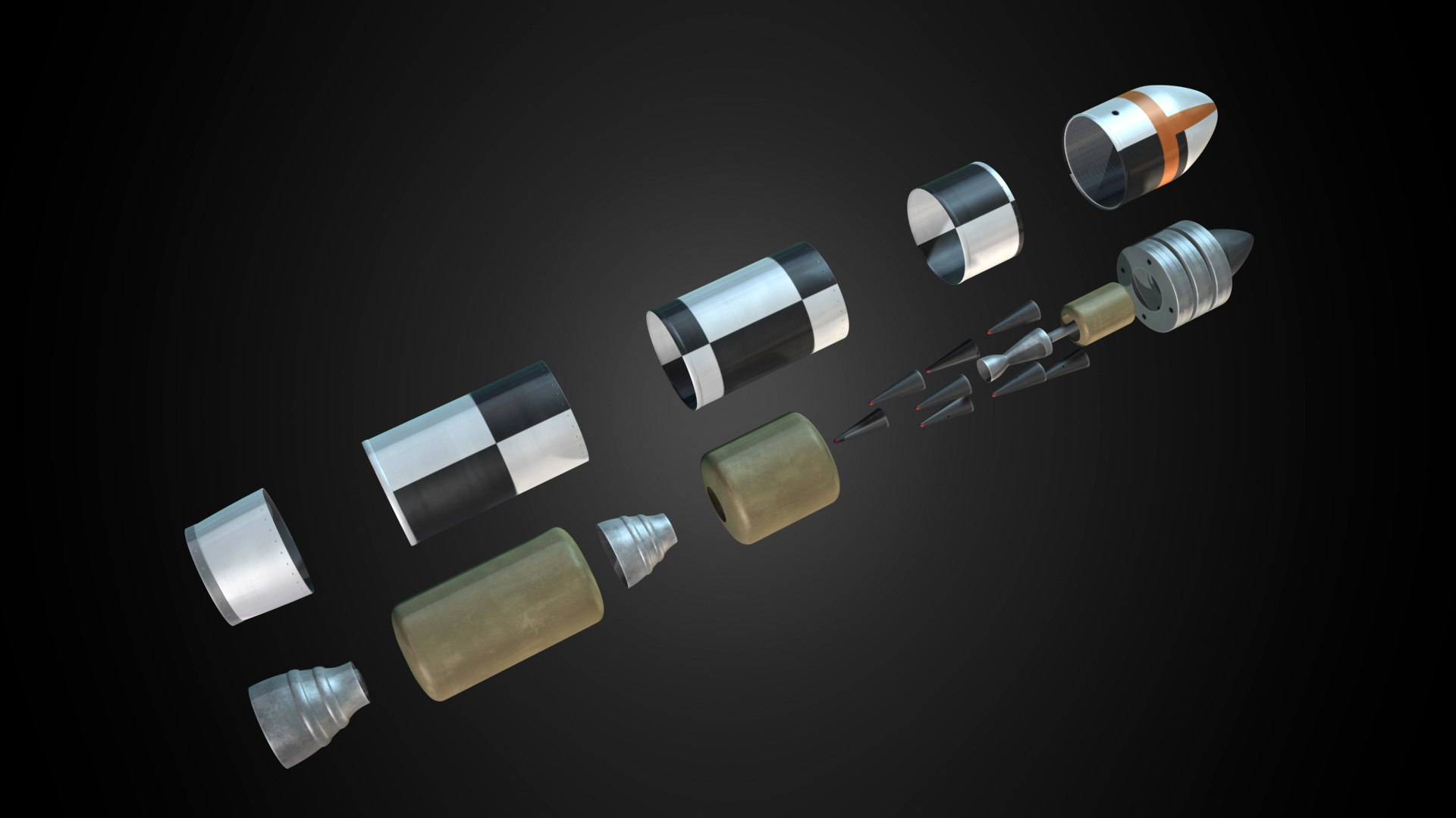 RSM-56 Bulava Missile 3D Model - TurboSquid 2309594