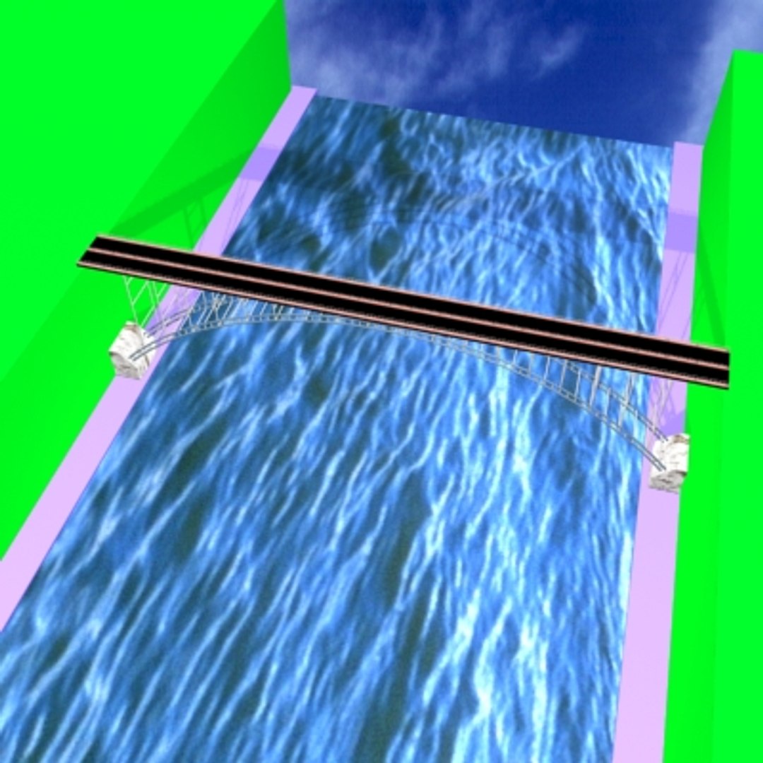 3ds Max Arch Bridge