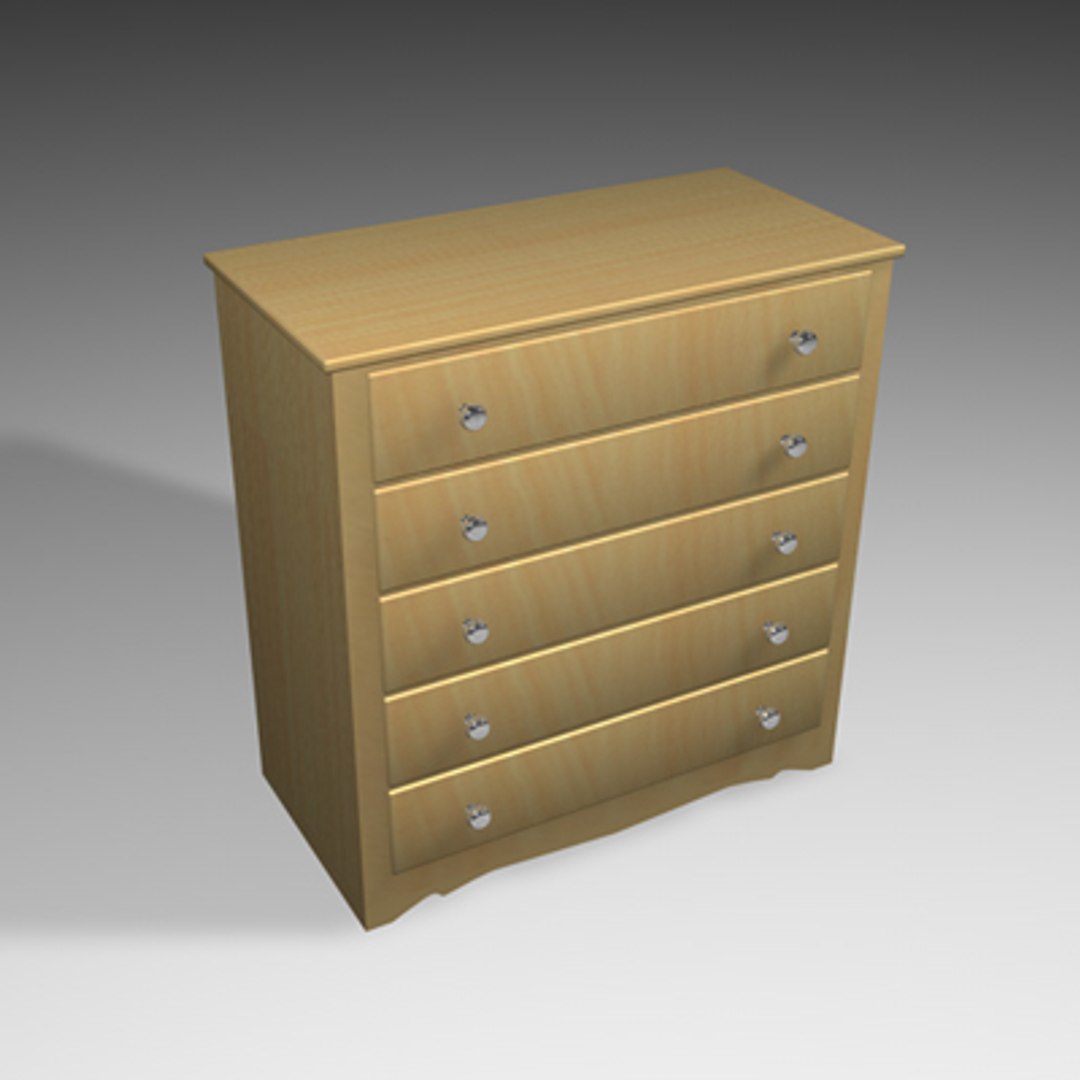 Cinema4d Chest Drawers