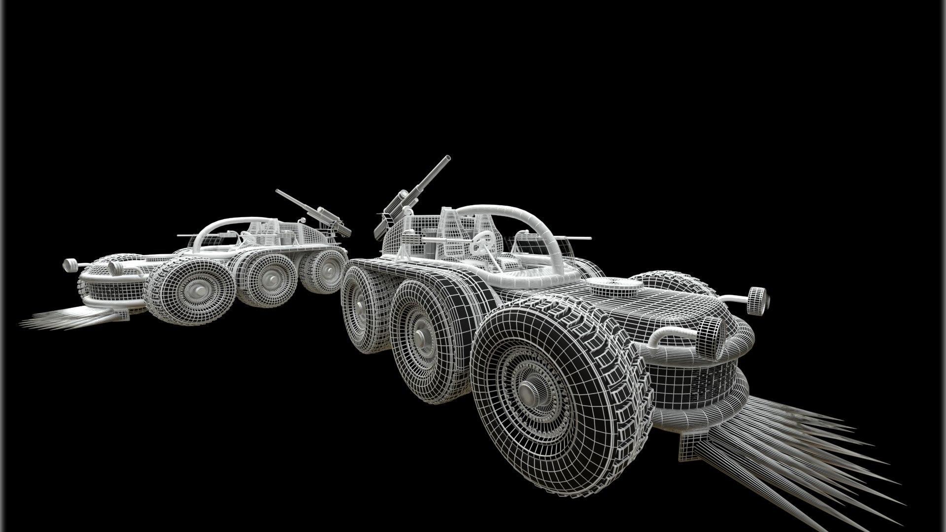 Mounted Howitzer 3D model - TurboSquid 2156448