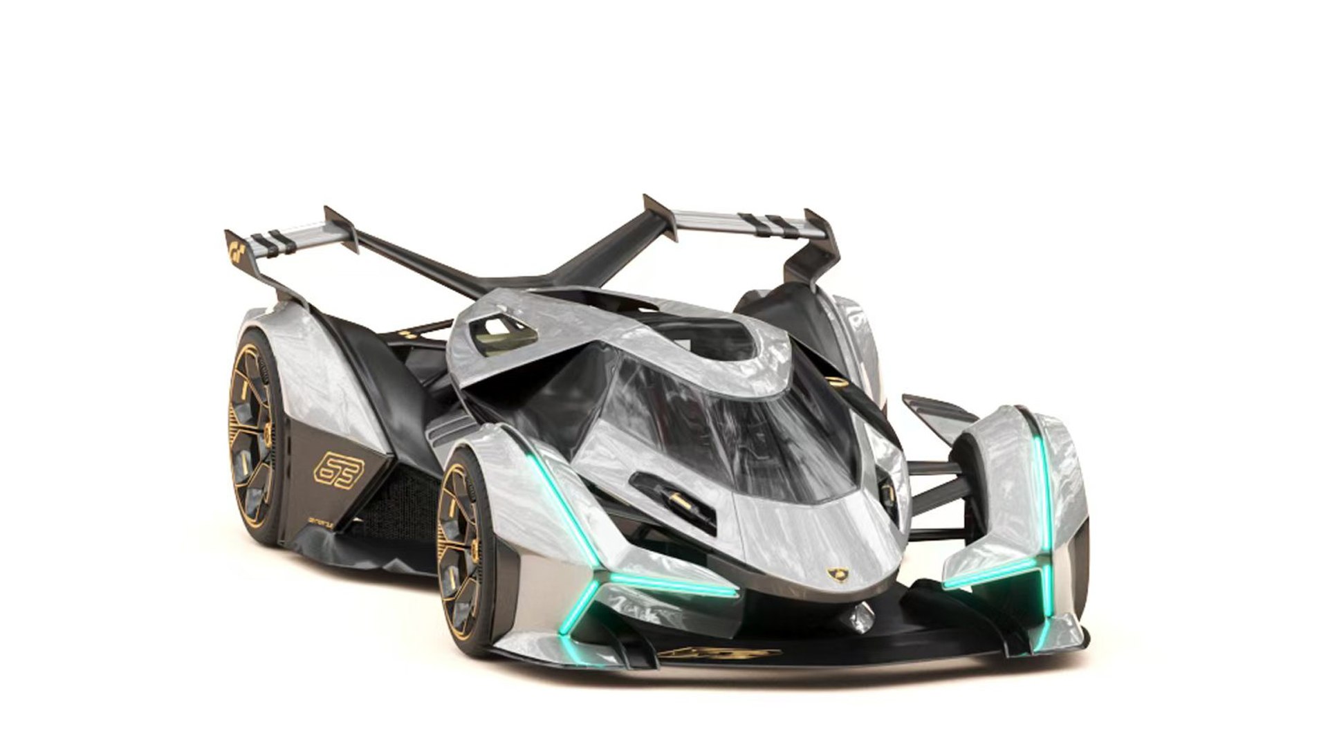 modèle 3D de Lamborghini concept voiture de sport max - TurboSquid 2501682