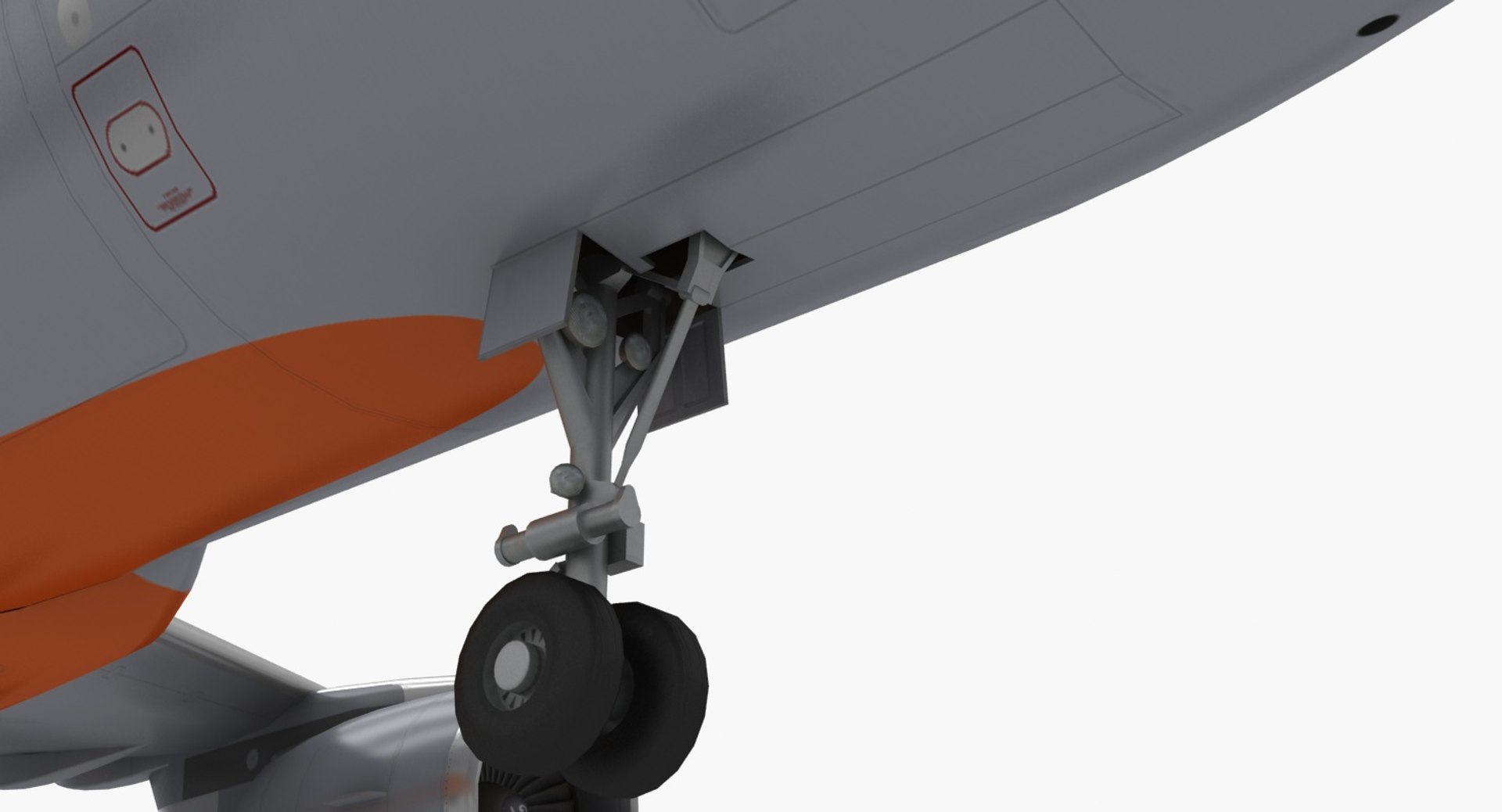 3d model airbus a320 jetstar