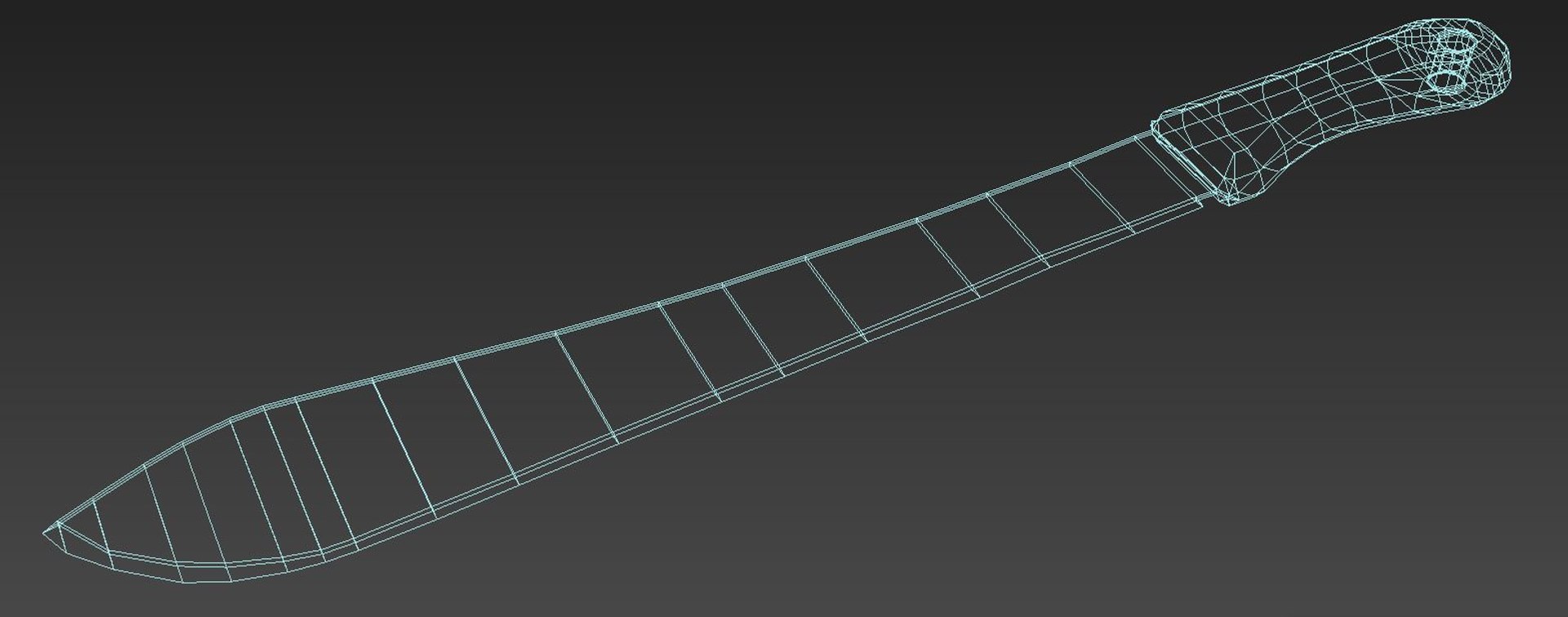 Nice Machete 3d Model