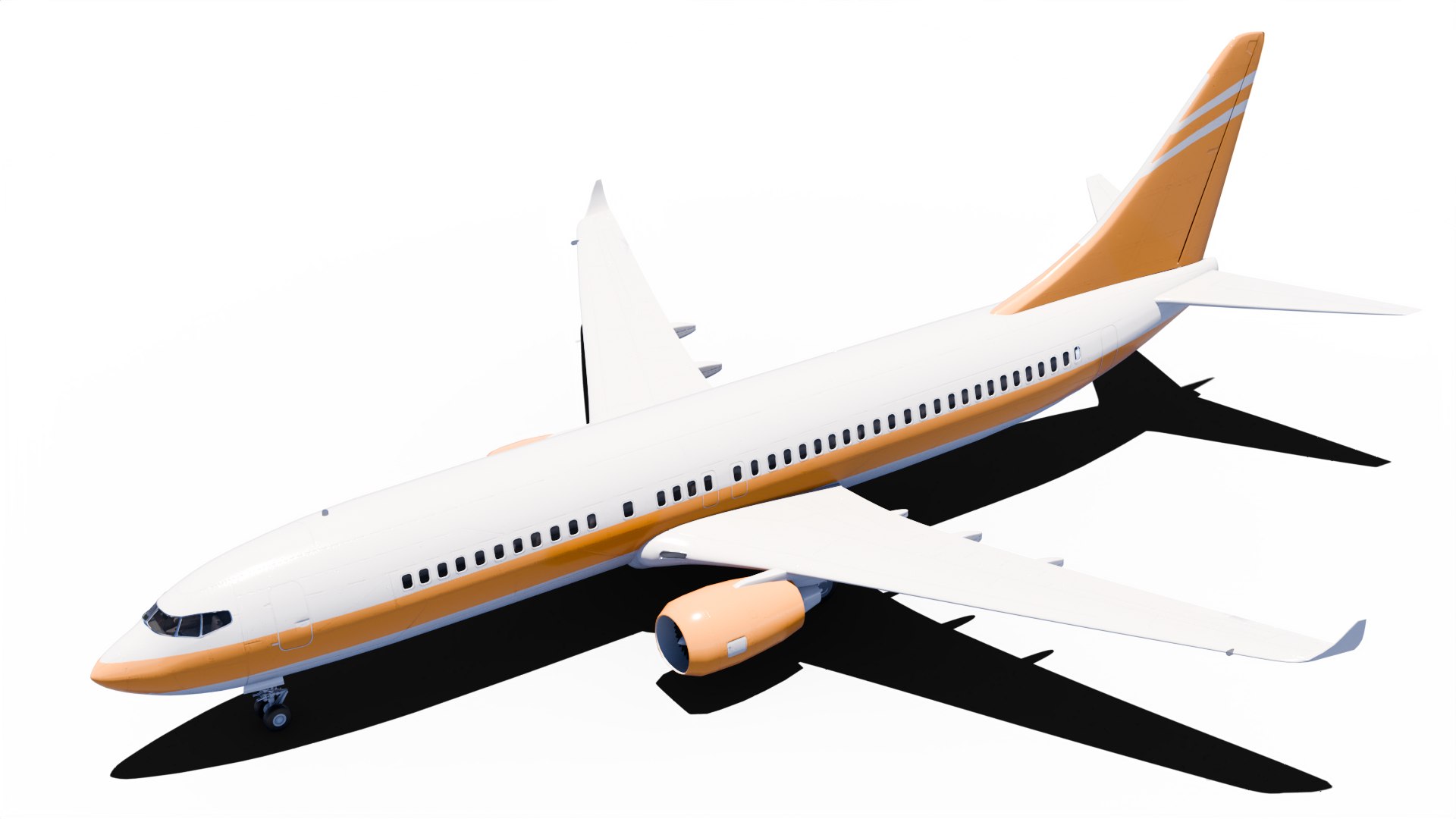 3D Model Airplane Boeing - TurboSquid 2237028
