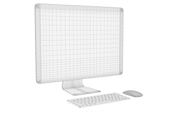 3D Apple 21.5 iMac 2019 model - TurboSquid 1720653
