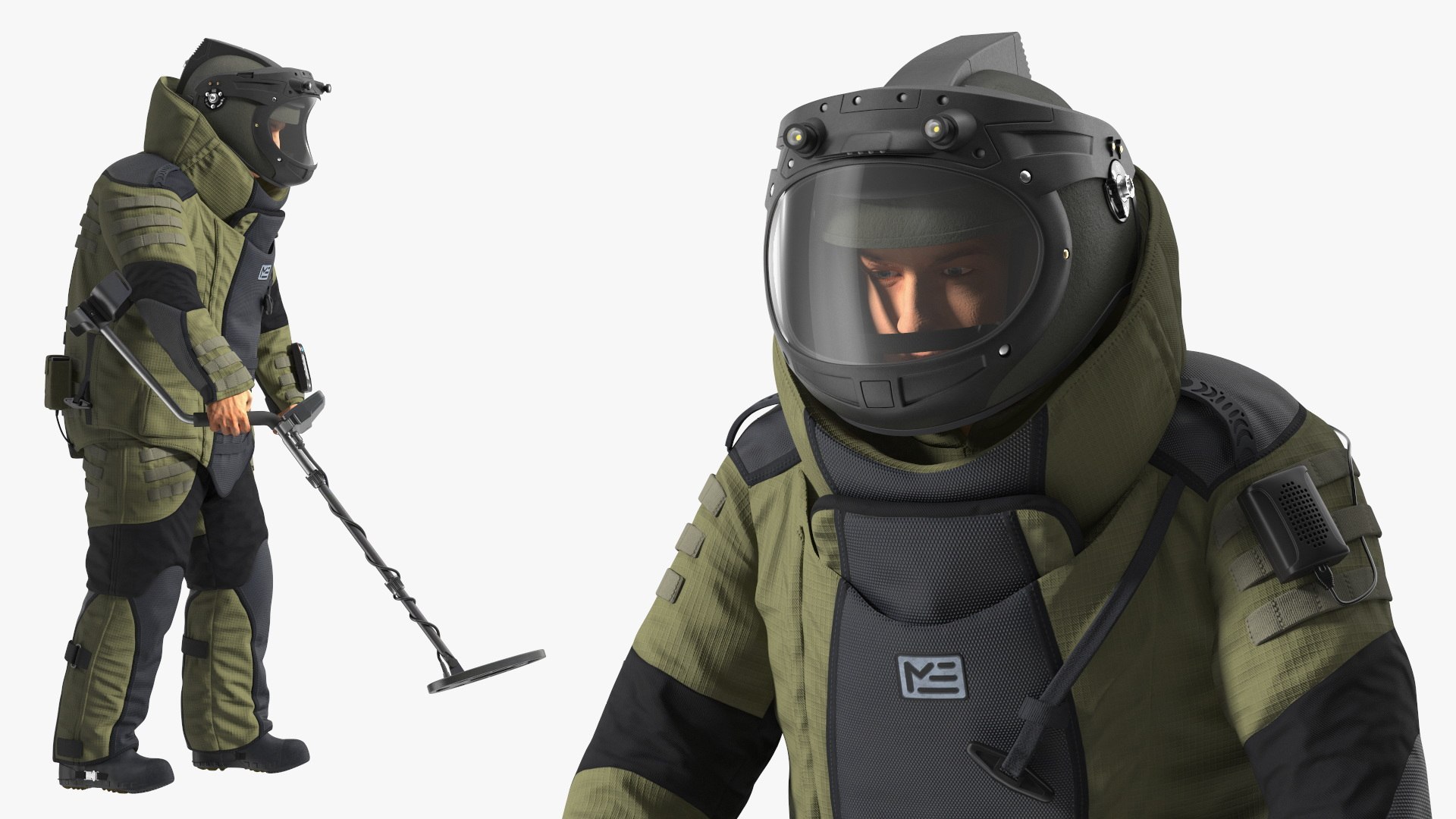 Bomb Detecting Collection 3D - TurboSquid 2400305