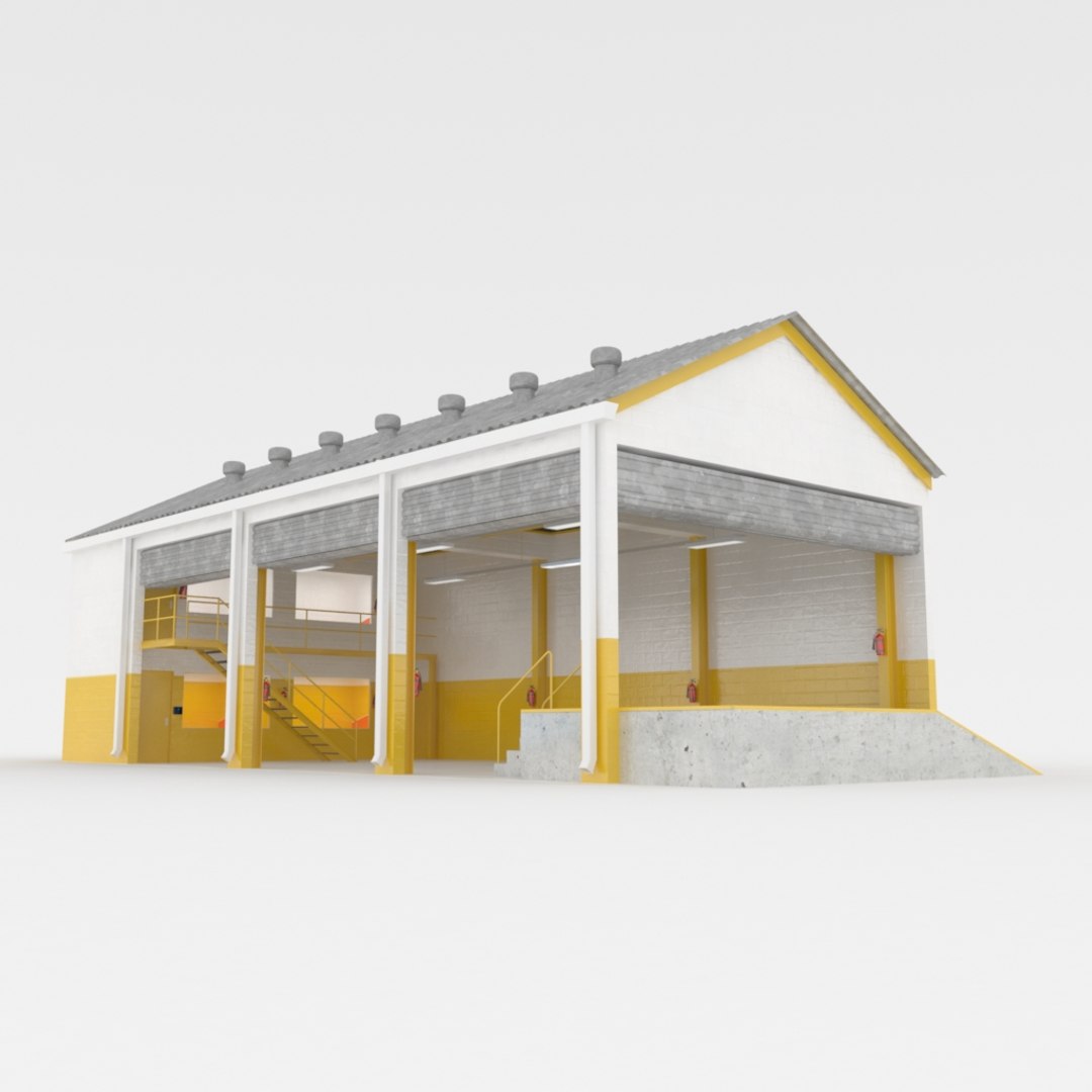 Industrial Factory Loading Bay Max