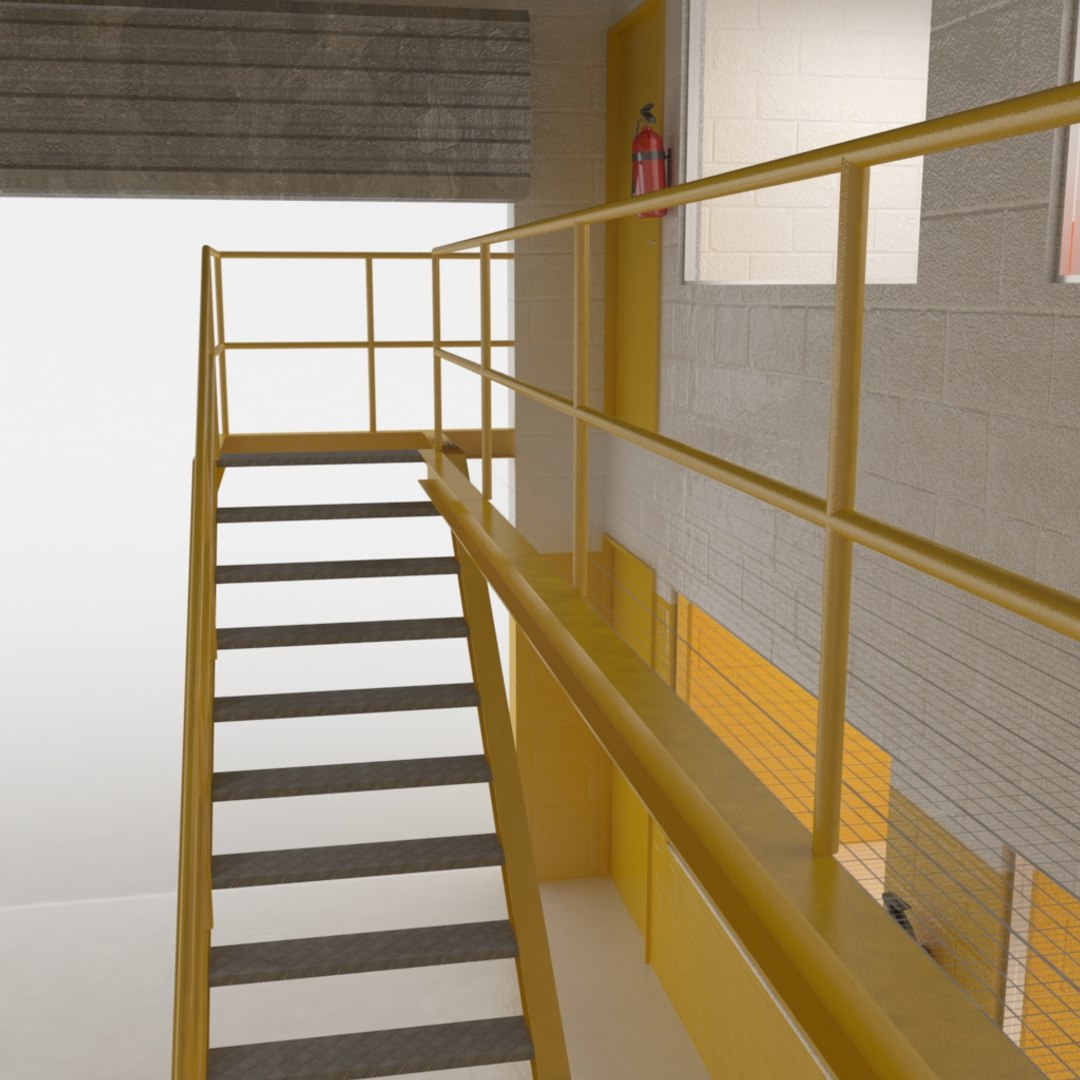 Industrial Factory Loading Bay Max