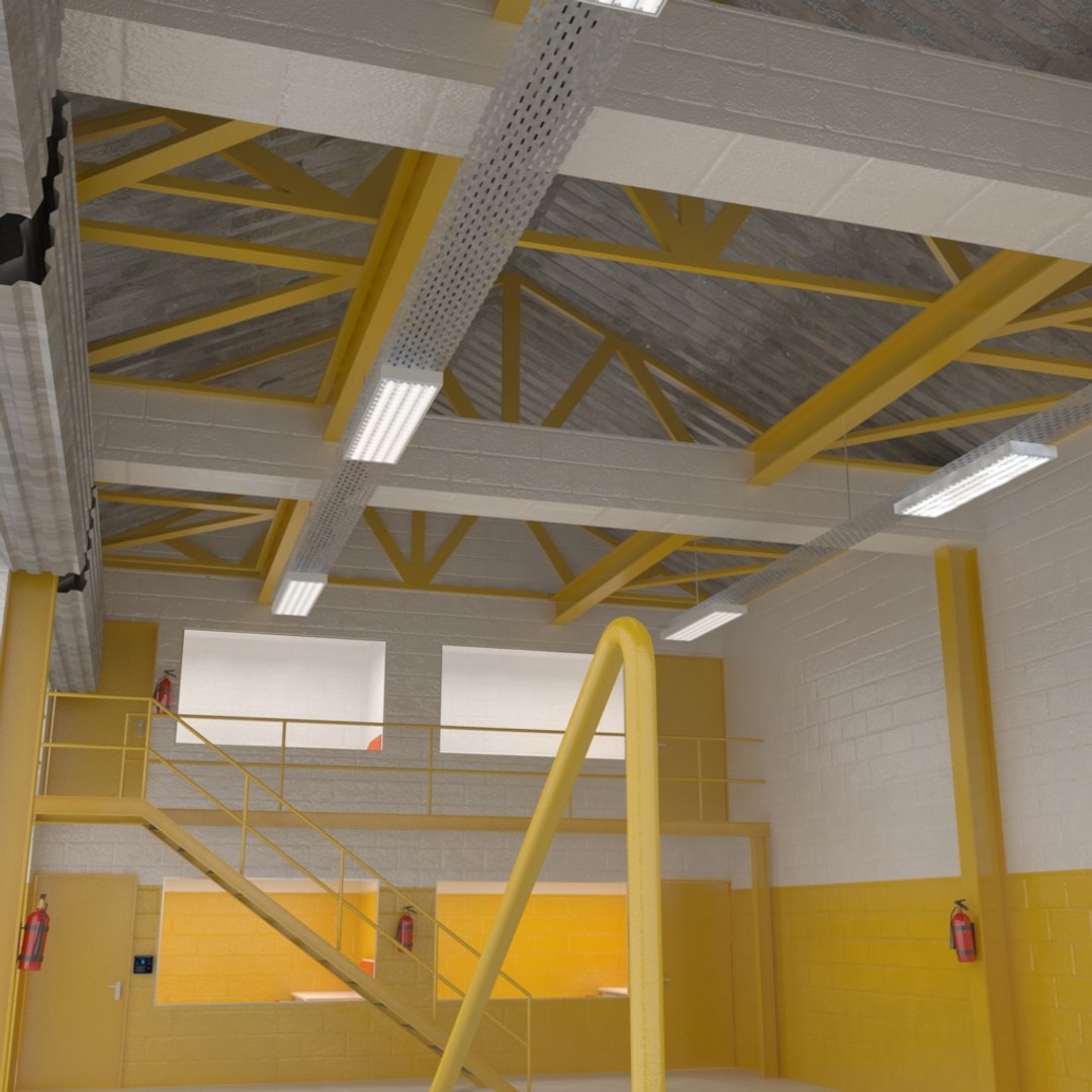 Industrial Factory Loading Bay Max