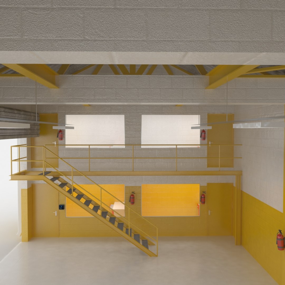 Industrial Factory Loading Bay Max