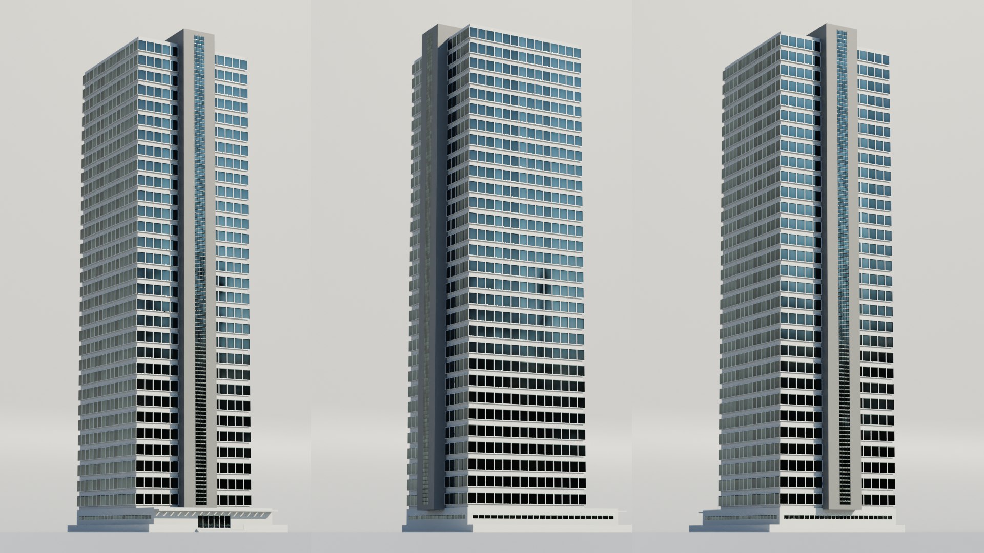 Urban City Buildings 3D Model - TurboSquid 1811634