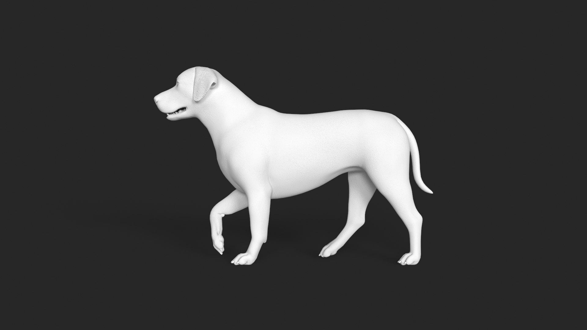 LAB-021 Dog Walking 3D Model - TurboSquid 1914414
