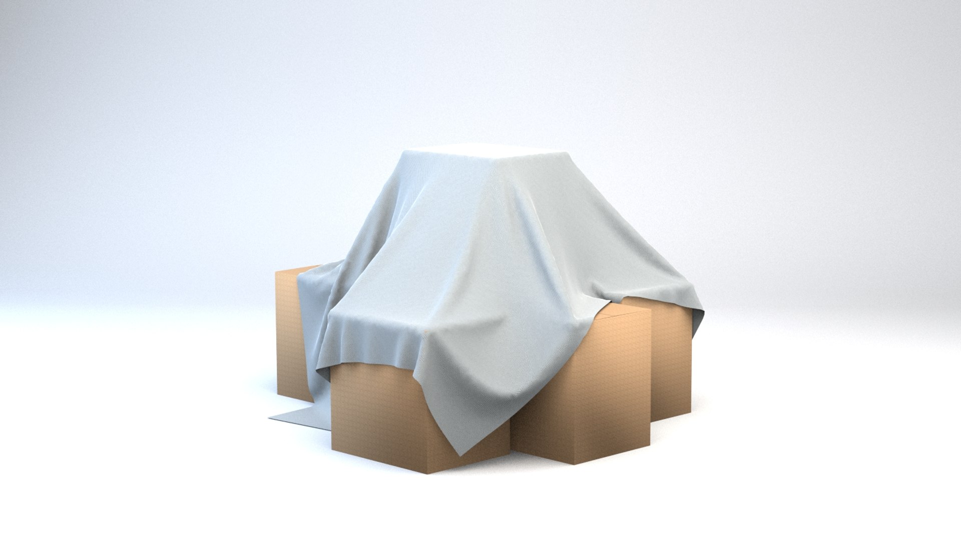 Box Sheet Model - TurboSquid 1583437