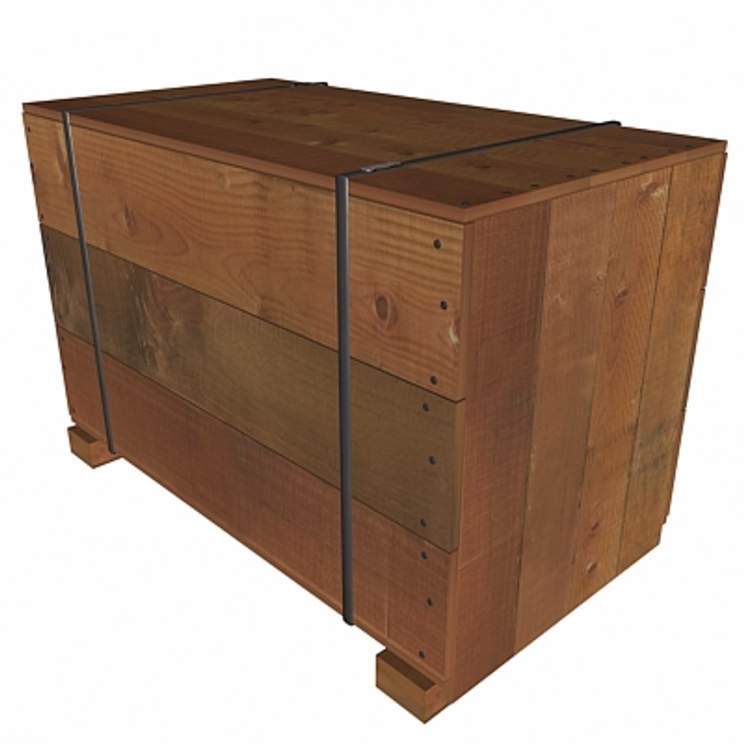 box cardboard parcel 3d model