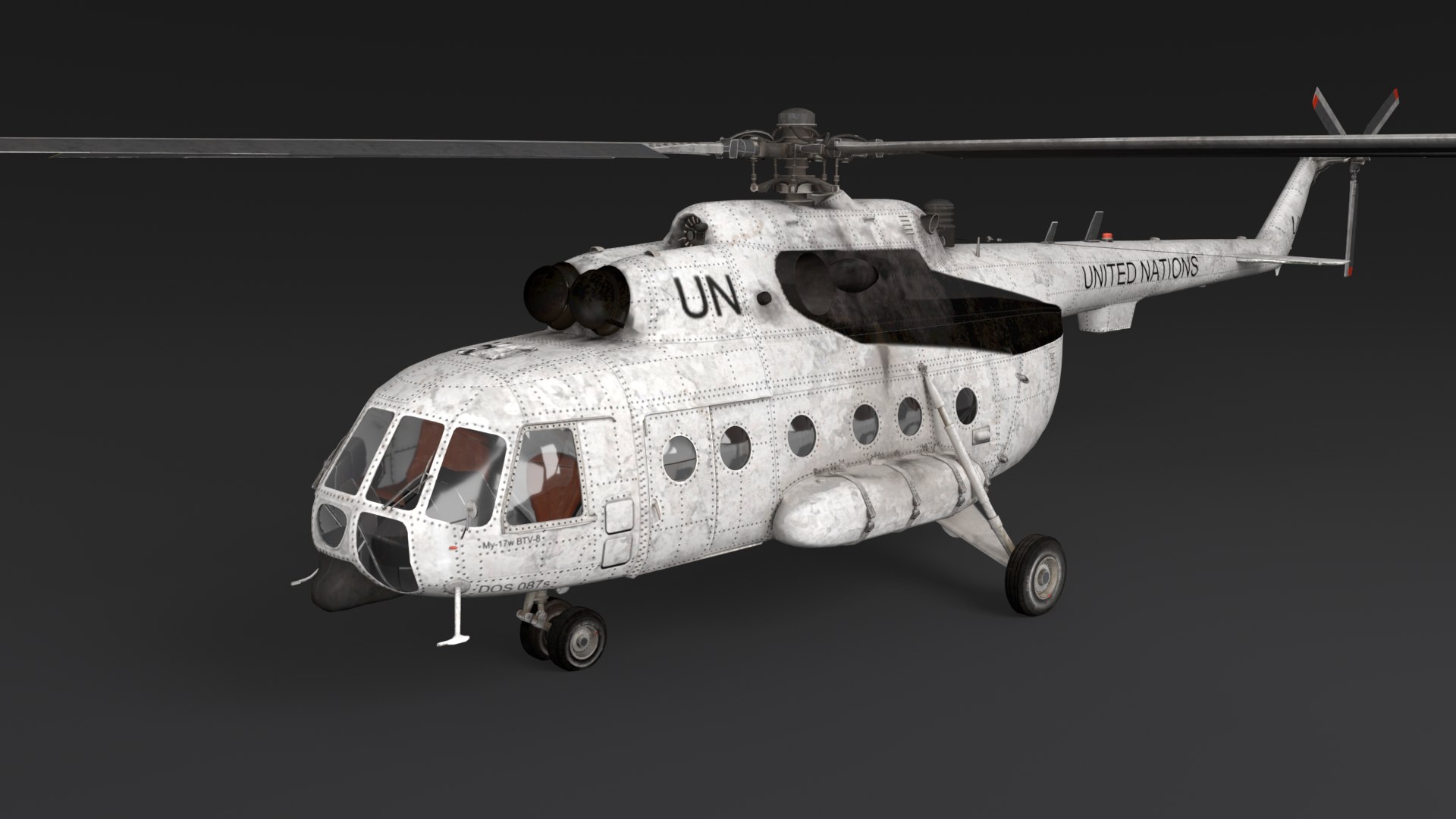 3D Rescue Helicopter Model - TurboSquid 2253797