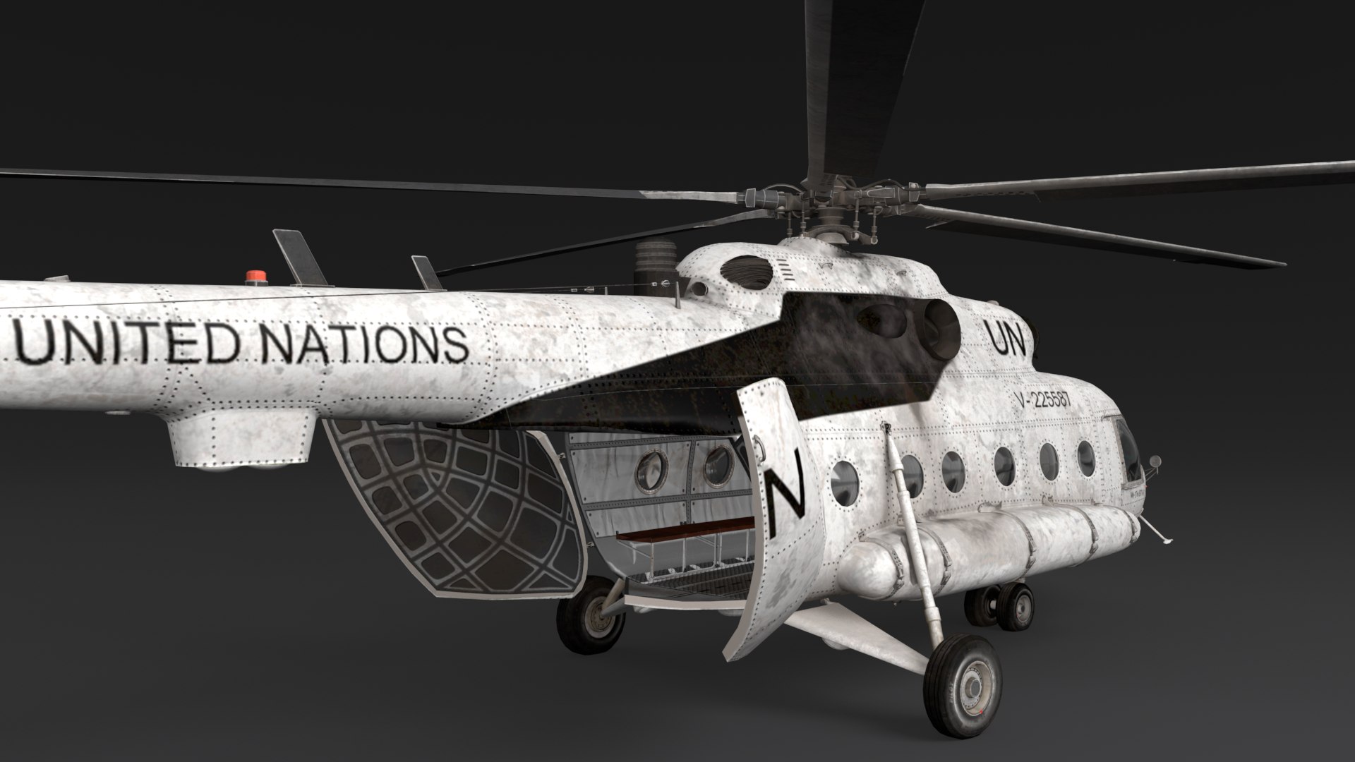 3D Rescue Helicopter Model - TurboSquid 2253797