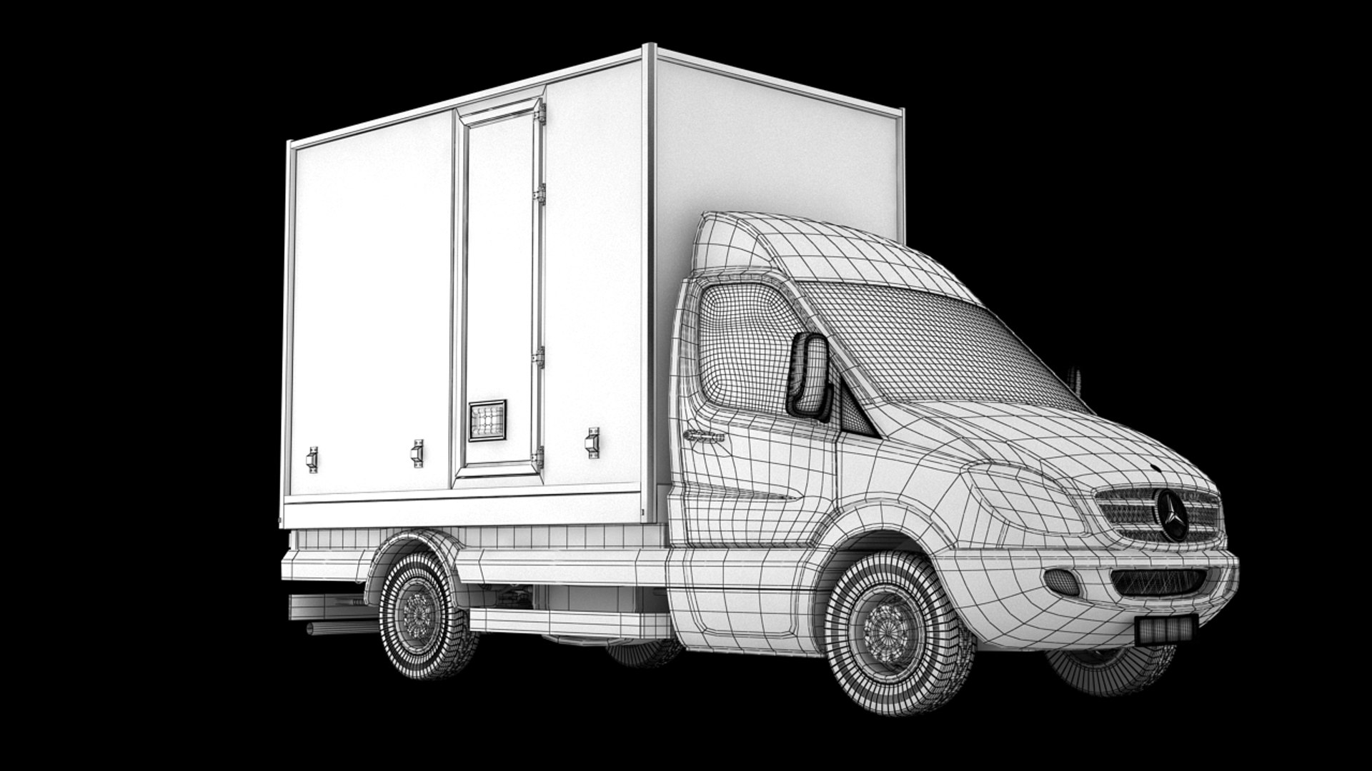 Mercedes Sprinter Fridge Box Max