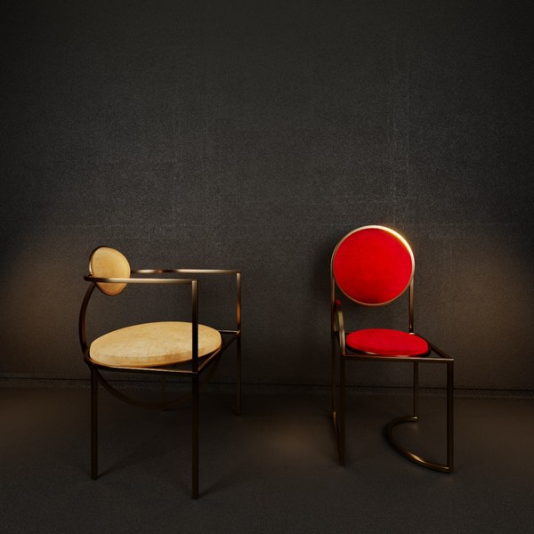 3D Modern chair model - TurboSquid 1829185