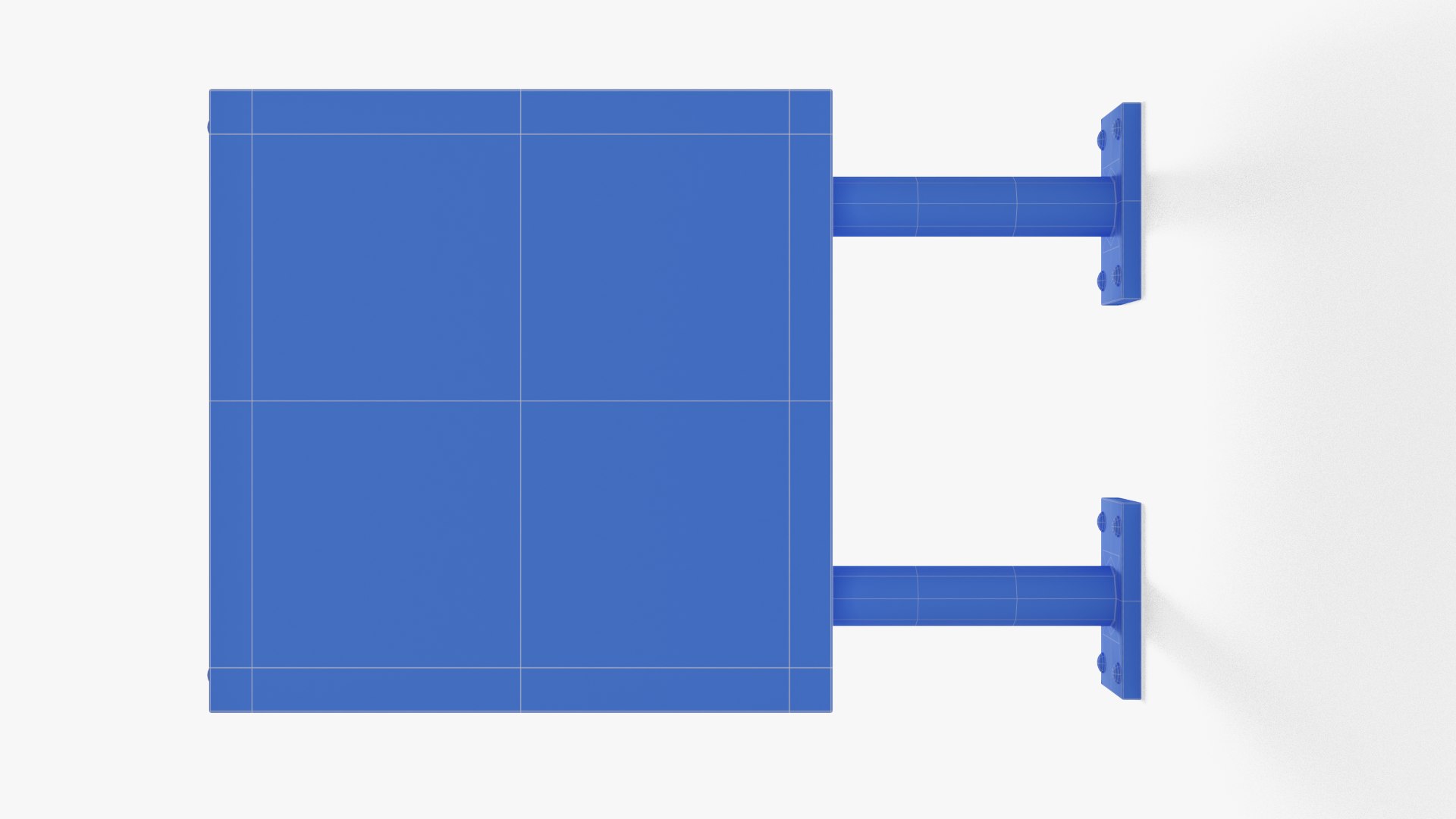 3D Square Signboard Sign - TurboSquid 1662884