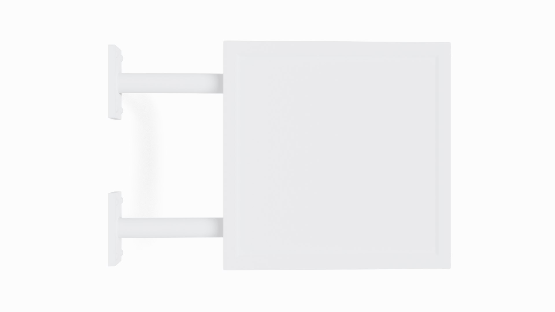 3D Square Signboard Sign - TurboSquid 1662884