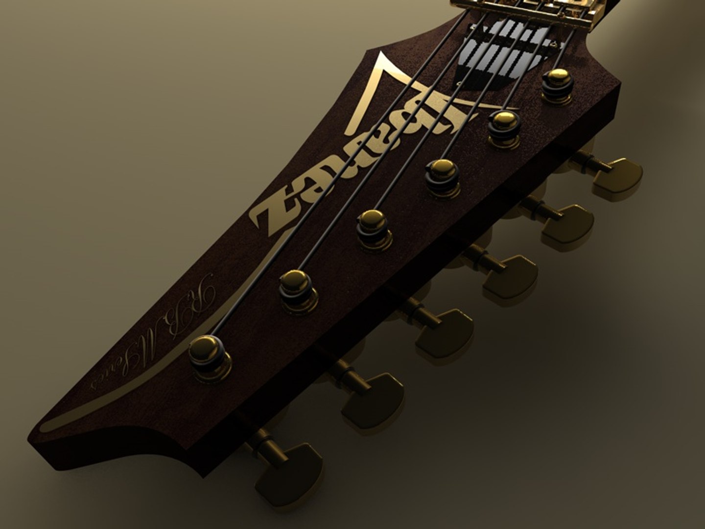 3d Reb Ibanez Rbm10sol Guitar