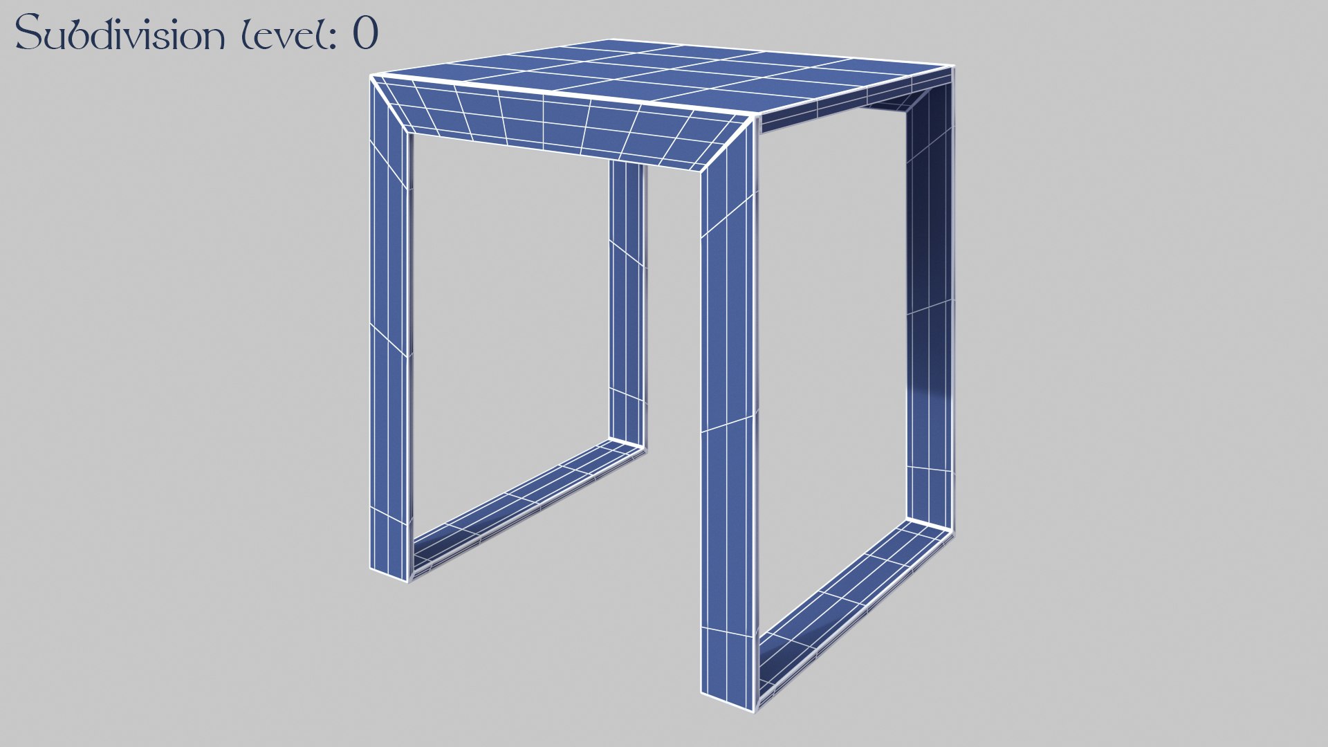 Small Marble Console Table 3D Model - TurboSquid 1776788