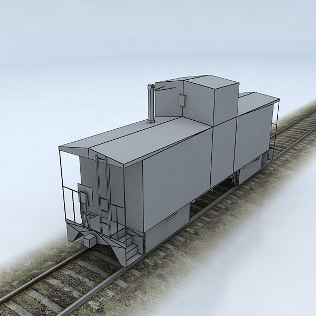 3d Train Model
