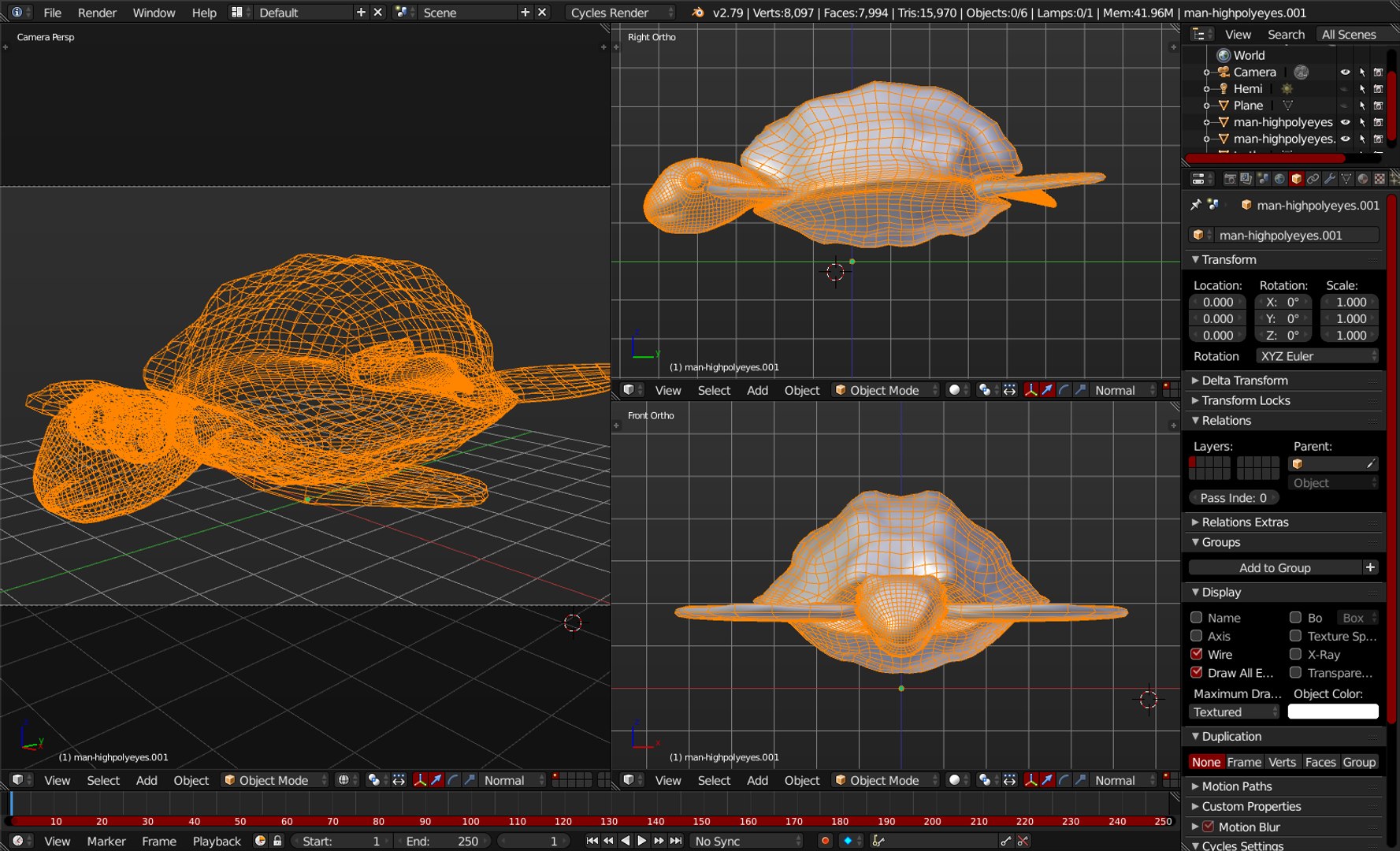 Blender turtle 3D model - TurboSquid 1228808