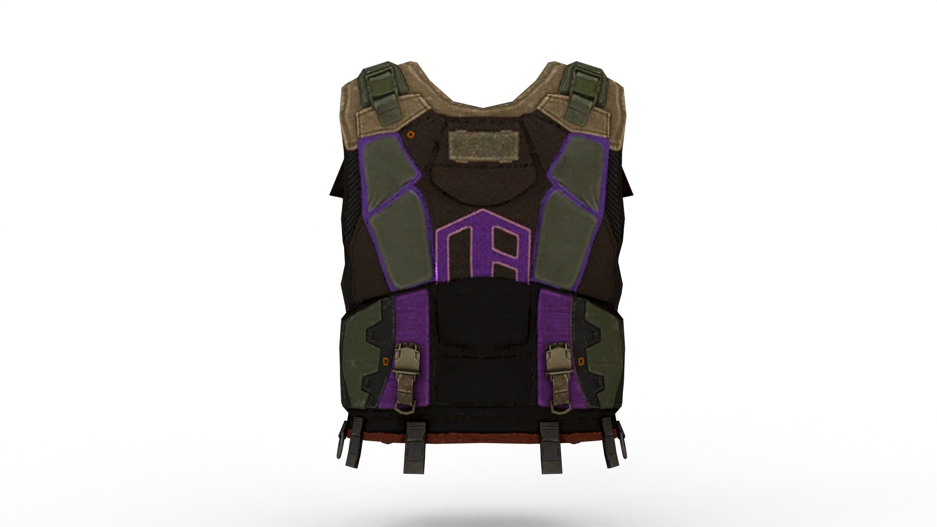 Combat Vest 3D Model Model - TurboSquid 2217041