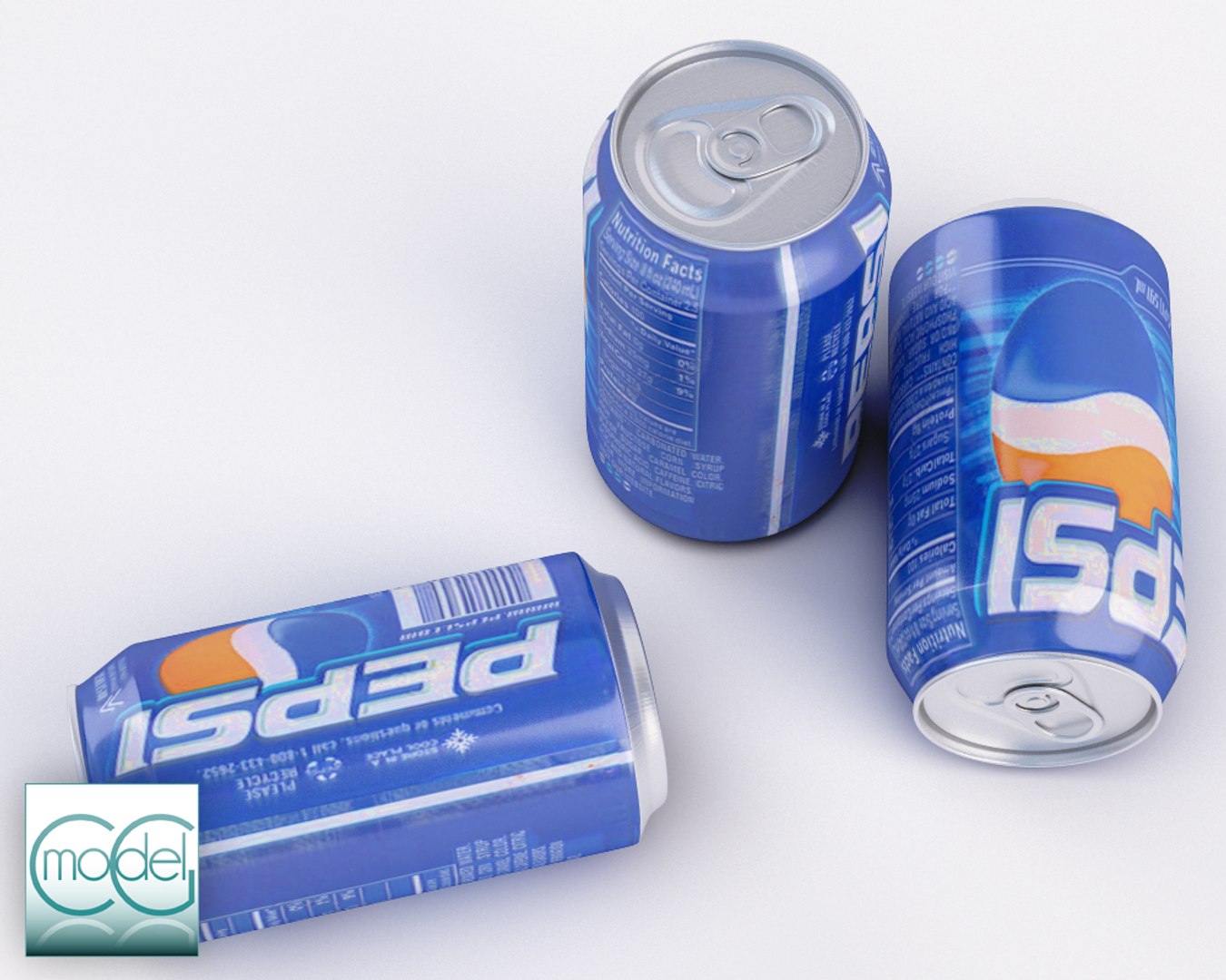 3d Model Pepsi