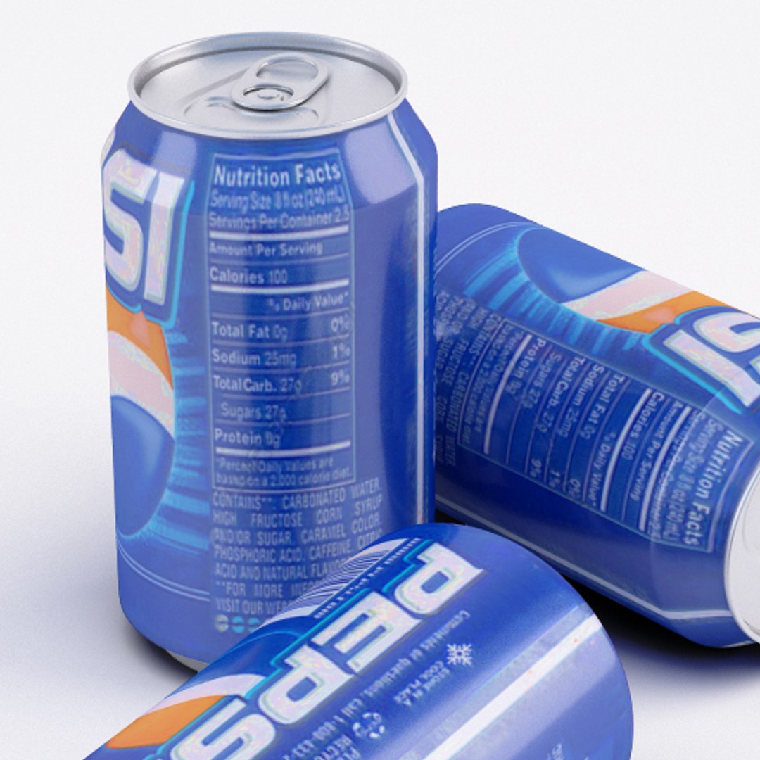 3d Model Pepsi