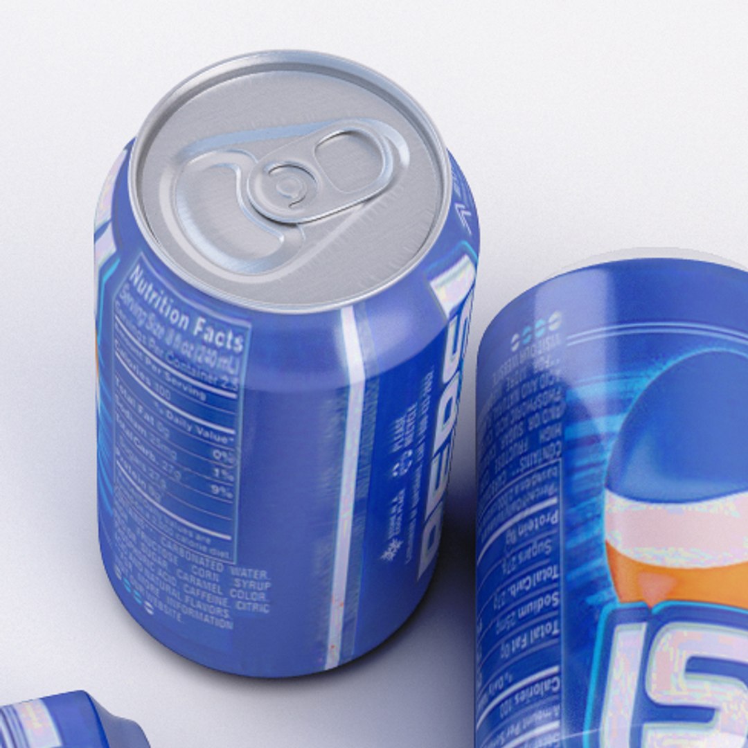 3d Model Pepsi