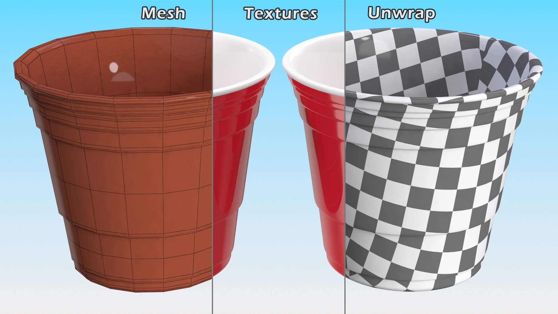 3D Reusable Plastic Shooter Cup Model - TurboSquid 1944867