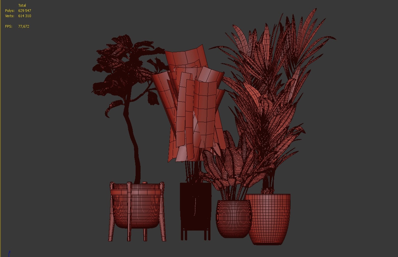 3D Model Flower Pack 111 - TurboSquid 1632326